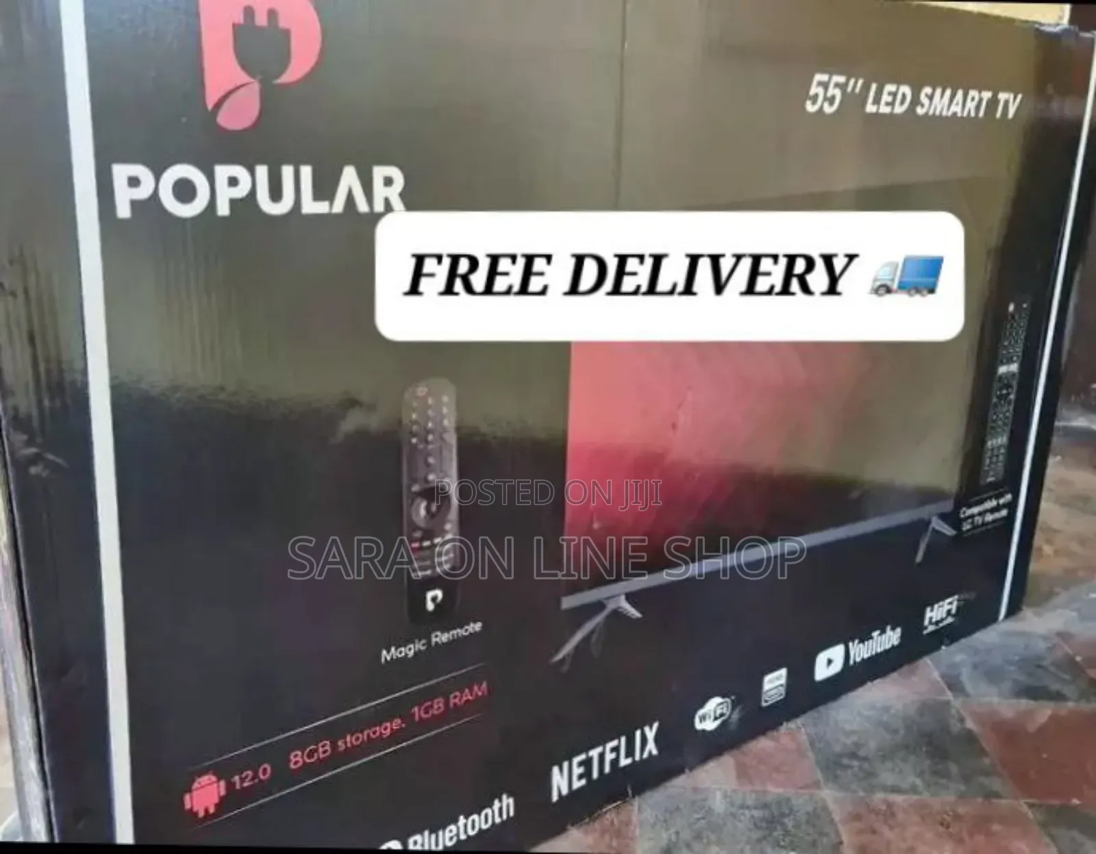Popular 55" Led Smart Tv Double Screen >New2025 >10year Warranty in ...