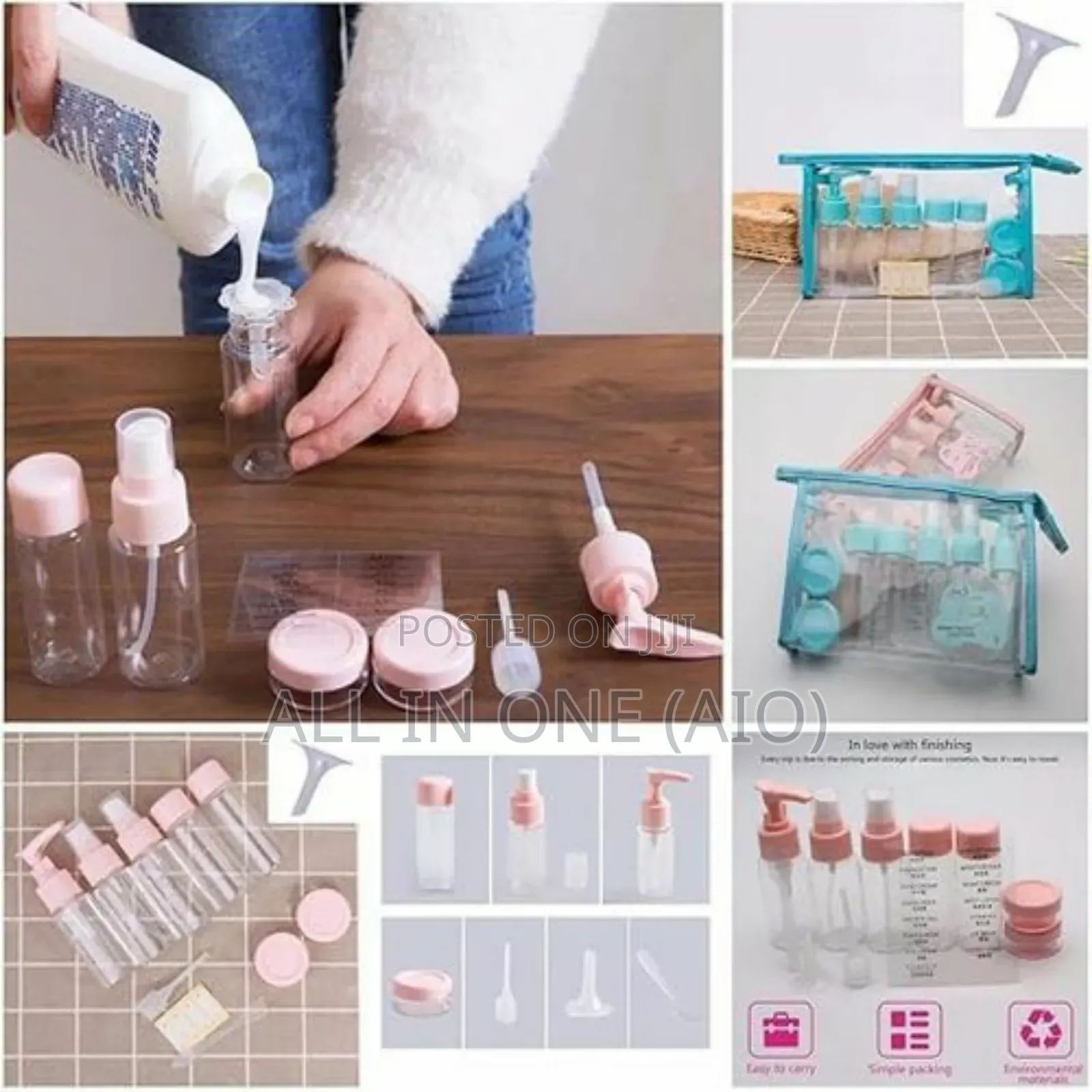 Refillable Travel Bottle Set in Arada - Tools & Accessories, All In One ...