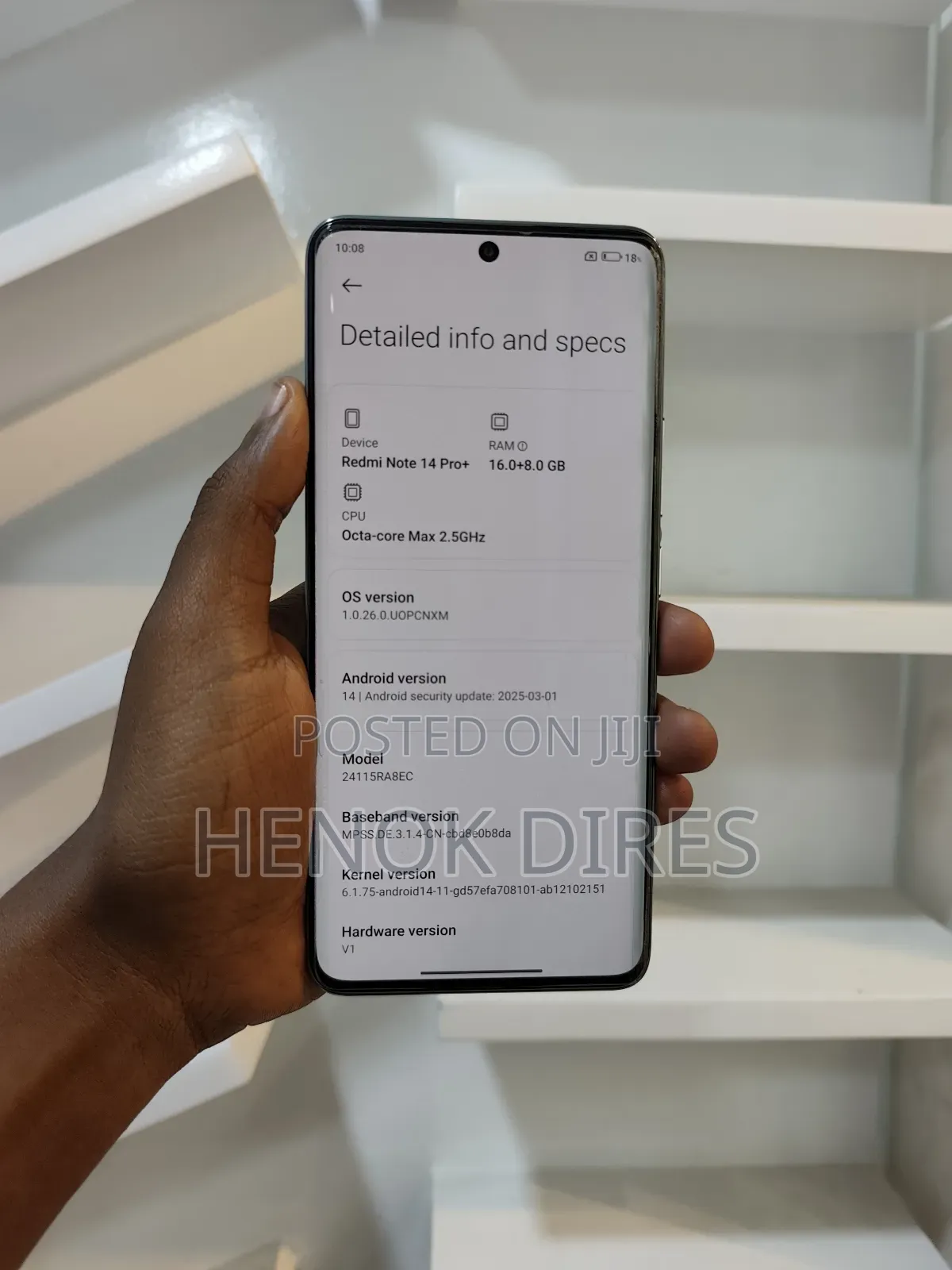 New Xiaomi Redmi Note 14 Pro+ 512 GB in Yeka - Mobile Phones, Henok ...