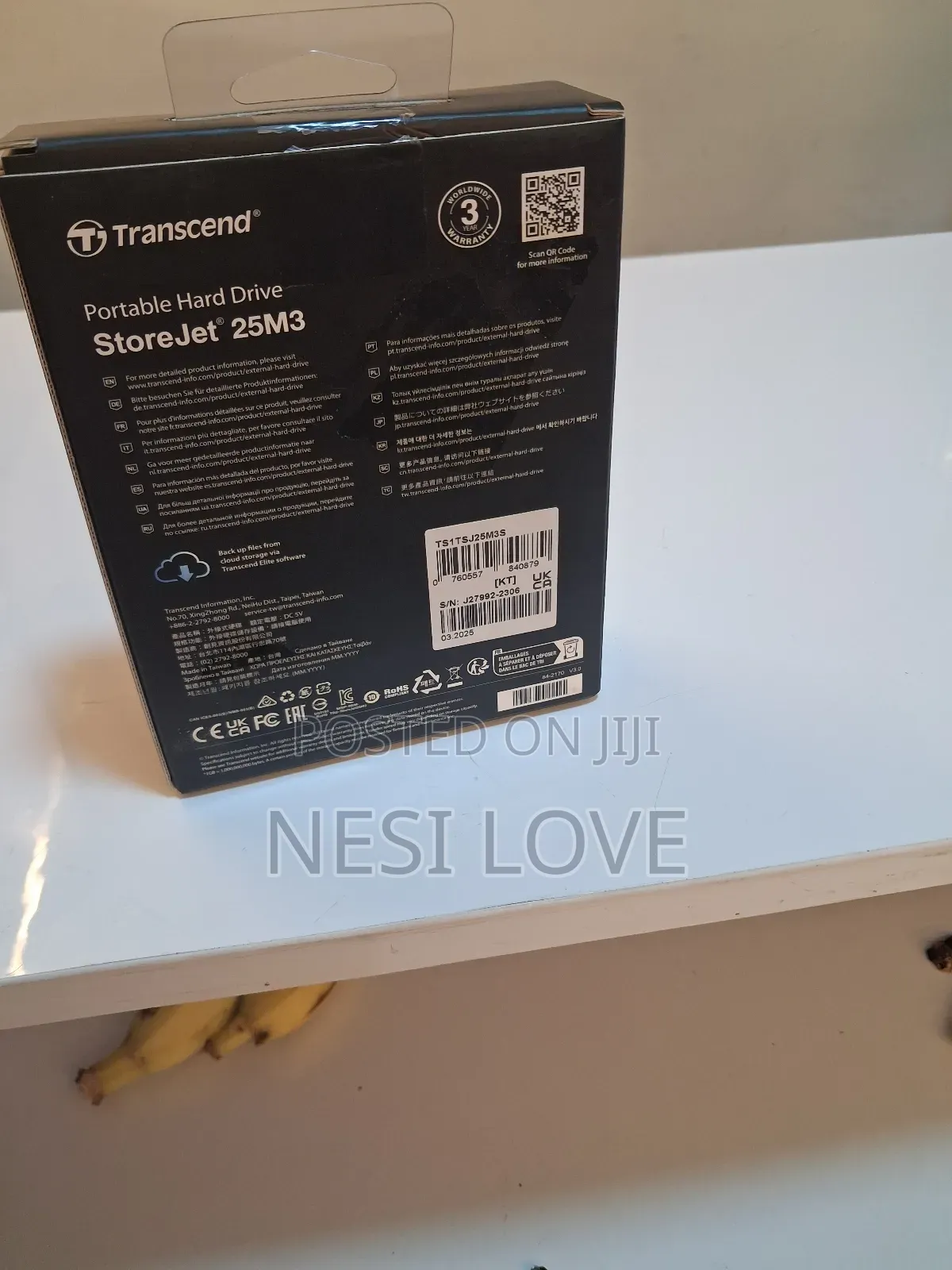 1tb Transcend External Hard Disk Drive Storage in Yeka - Computer ...