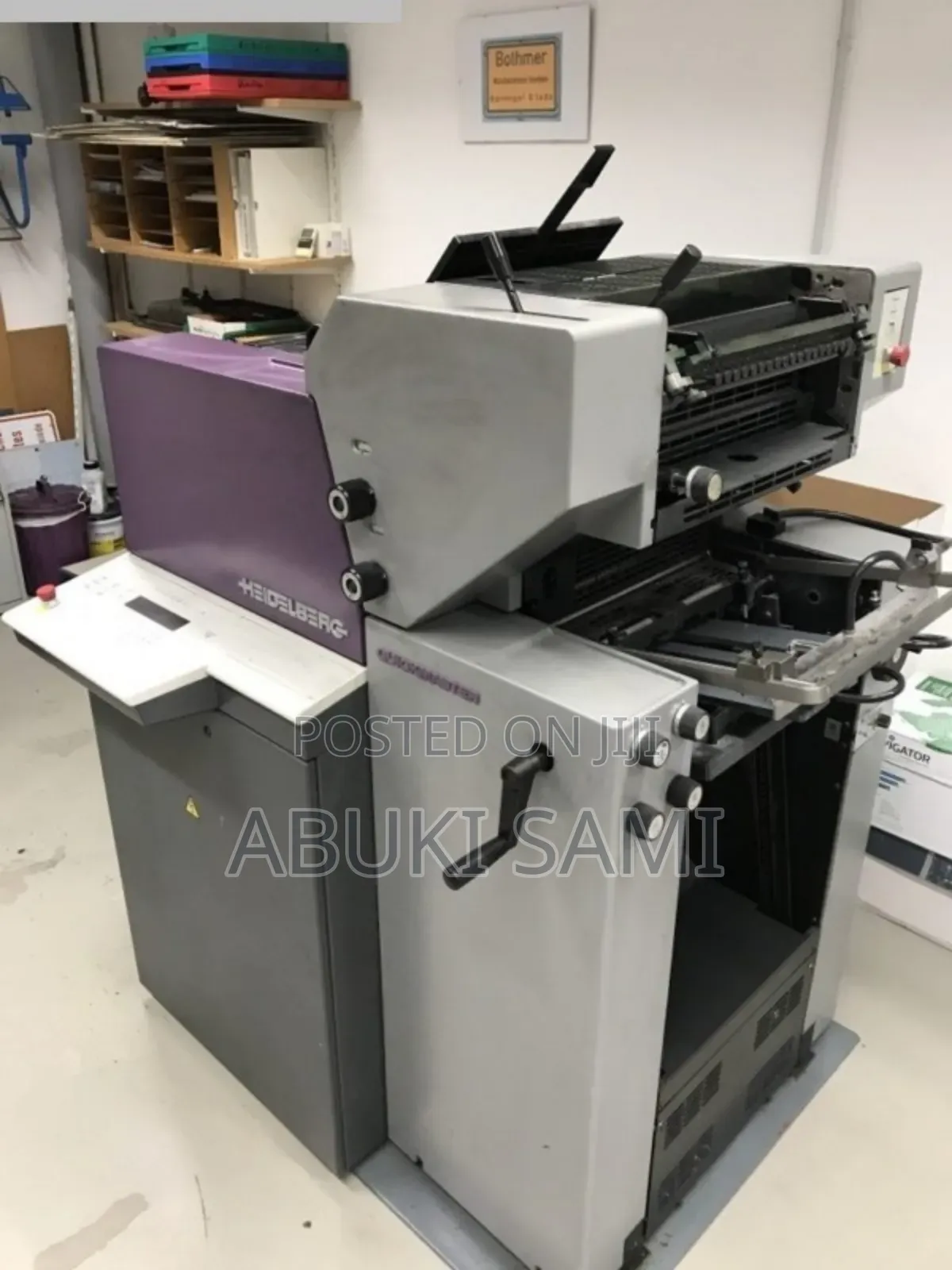Quickmaster (Qm) Printing Machine (Like the Popular Qm 46-2) in Nifas ...