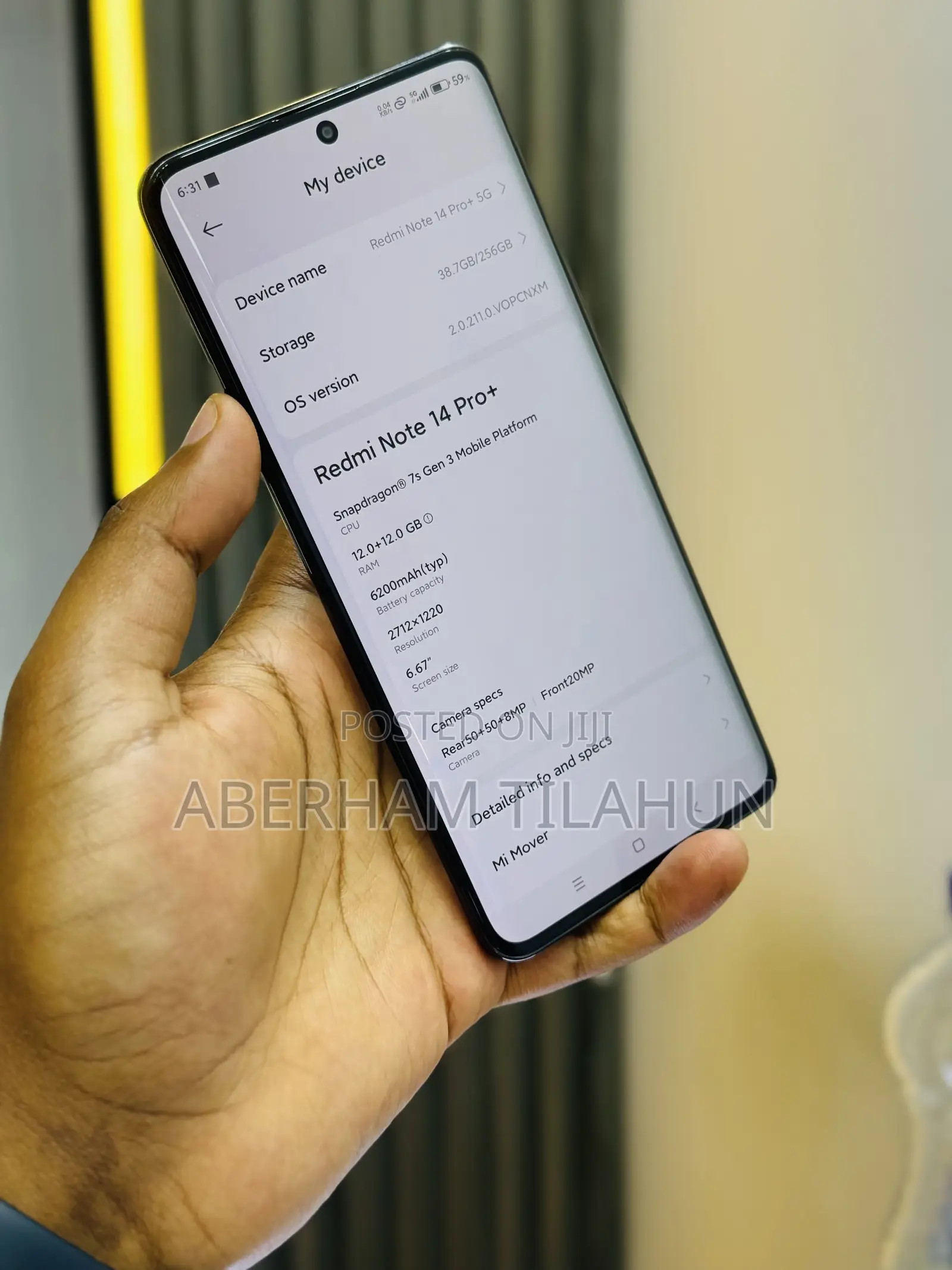 New Xiaomi Redmi Note 14 Pro+ 5G 256 GB Black in Bole - Mobile Phones ...