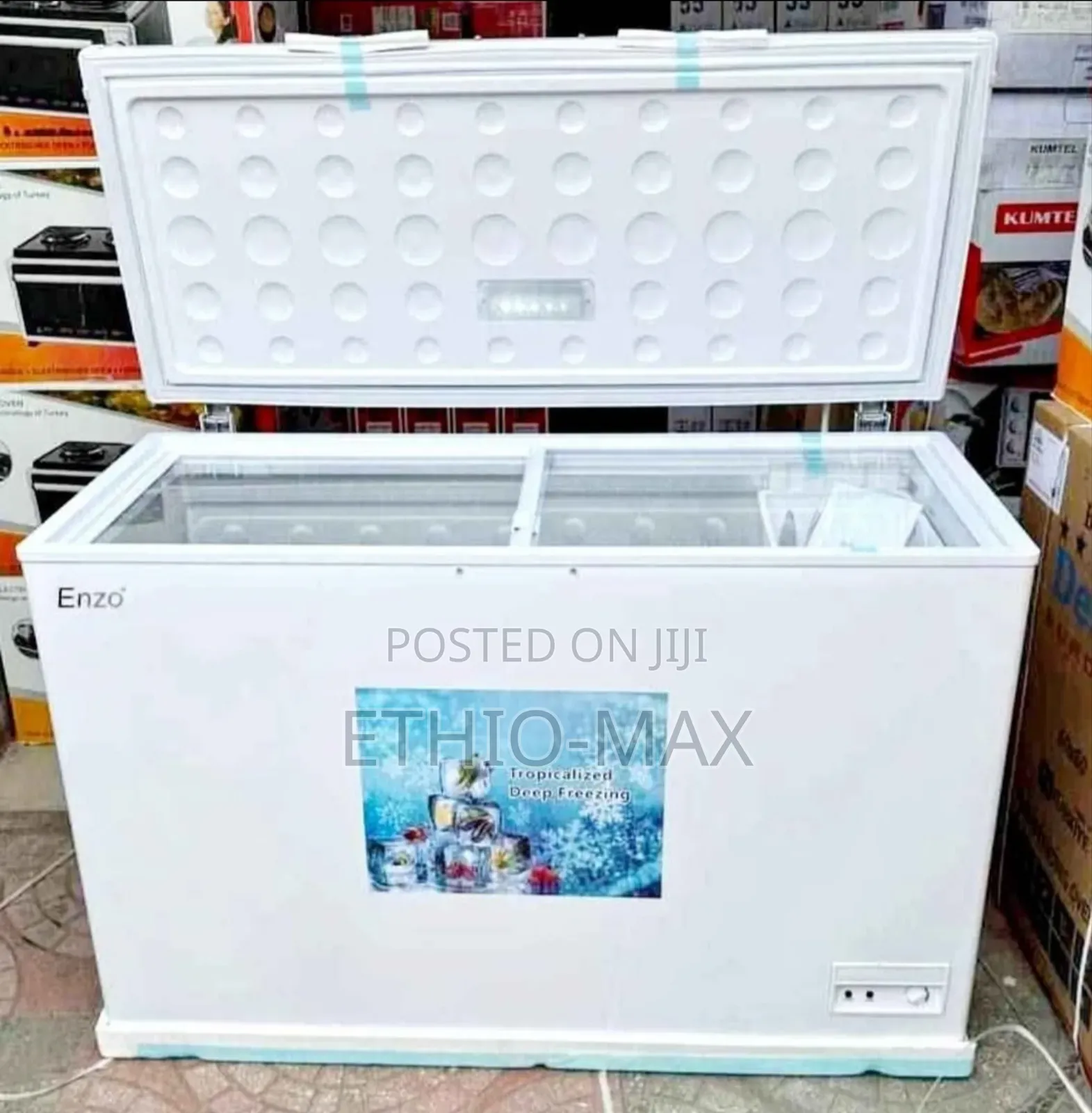 Enzo Chest Freezer in Addis Ketema - Kitchen Appliances, Ethio Max ...
