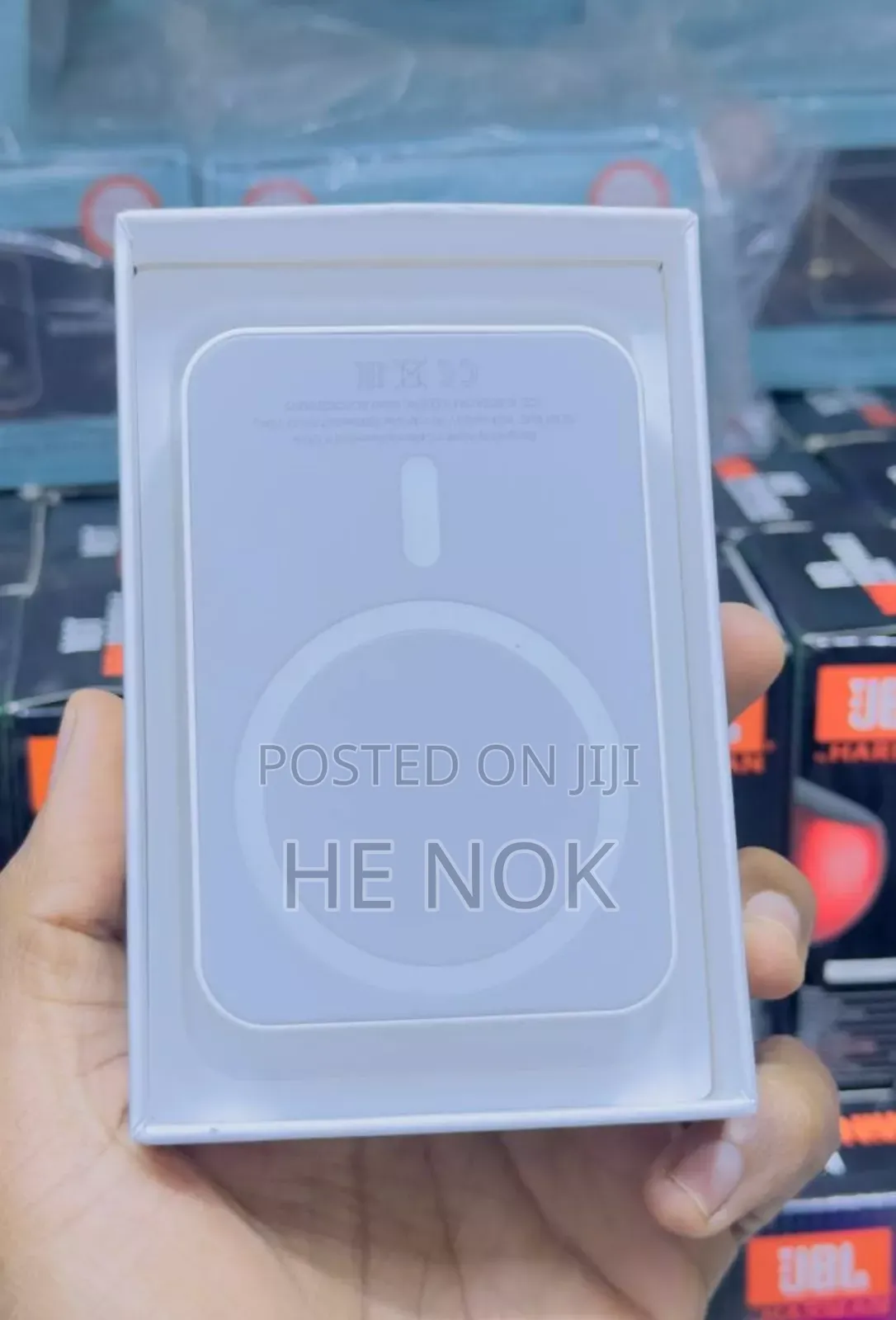 iPhone Magnetic Wireless Power Bank 10,000mah iPhone Battery Back in ...