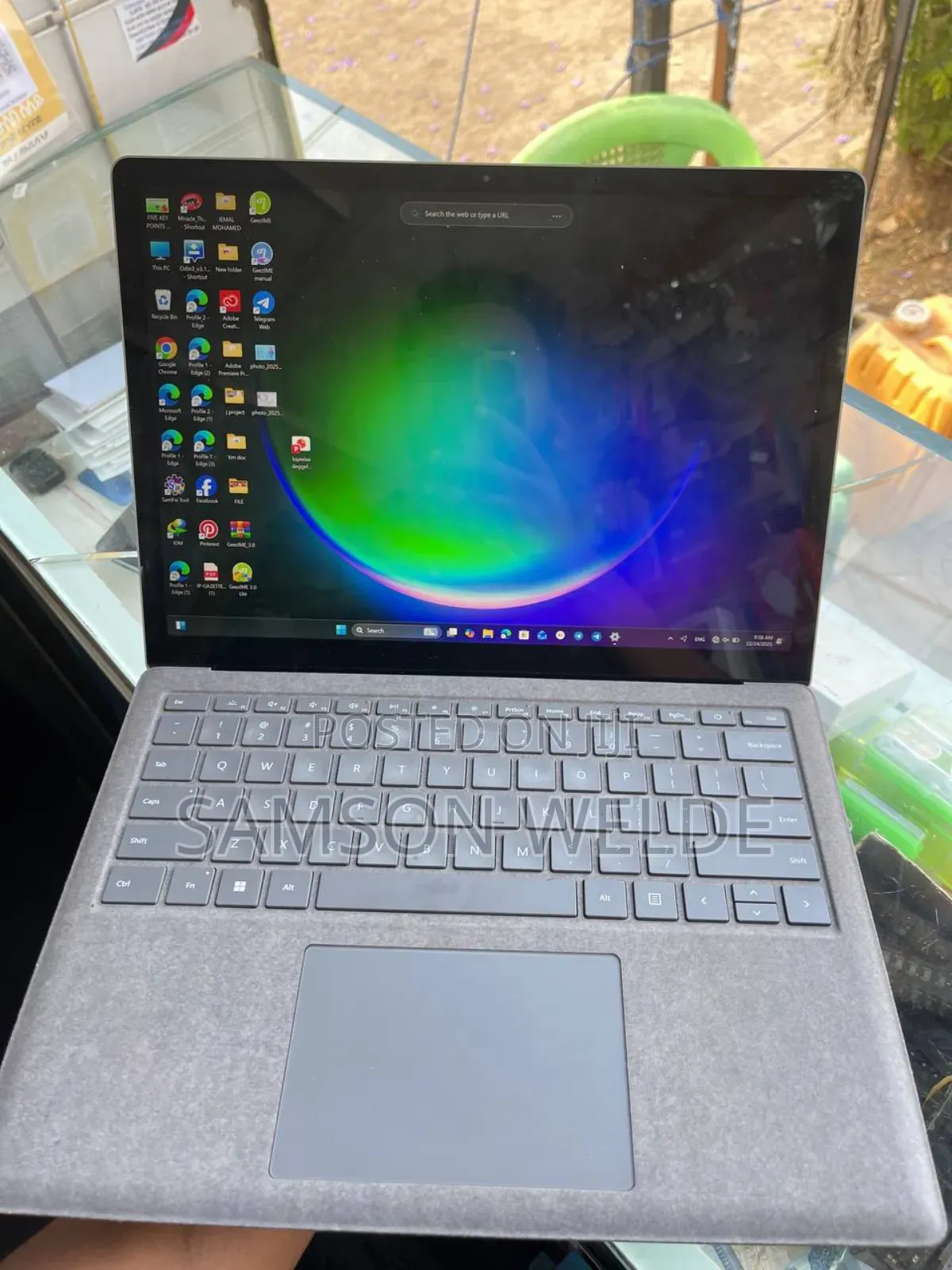 New Laptop Microsoft Surface Laptop 4 8GB AMD Ryzen 5 SSD 256GB in ...