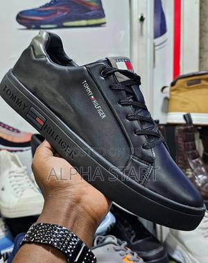 Tommy Hilfiger Black Color Flat High Master Quality Shoes for Man's in ...