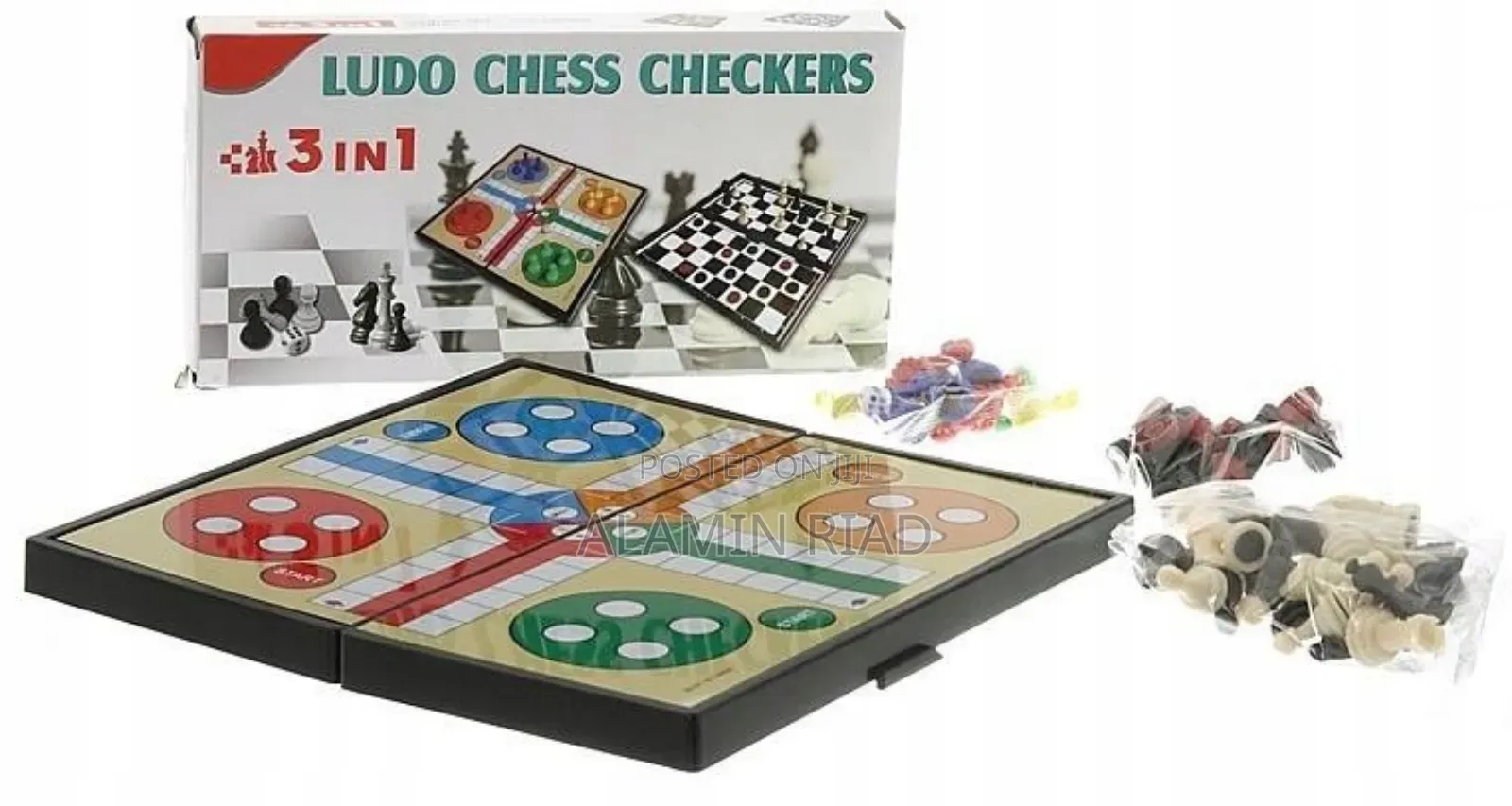 Ludo Chess Checkers Set in Lideta - Toys, Games & Bikes, Al-amin Riad ...