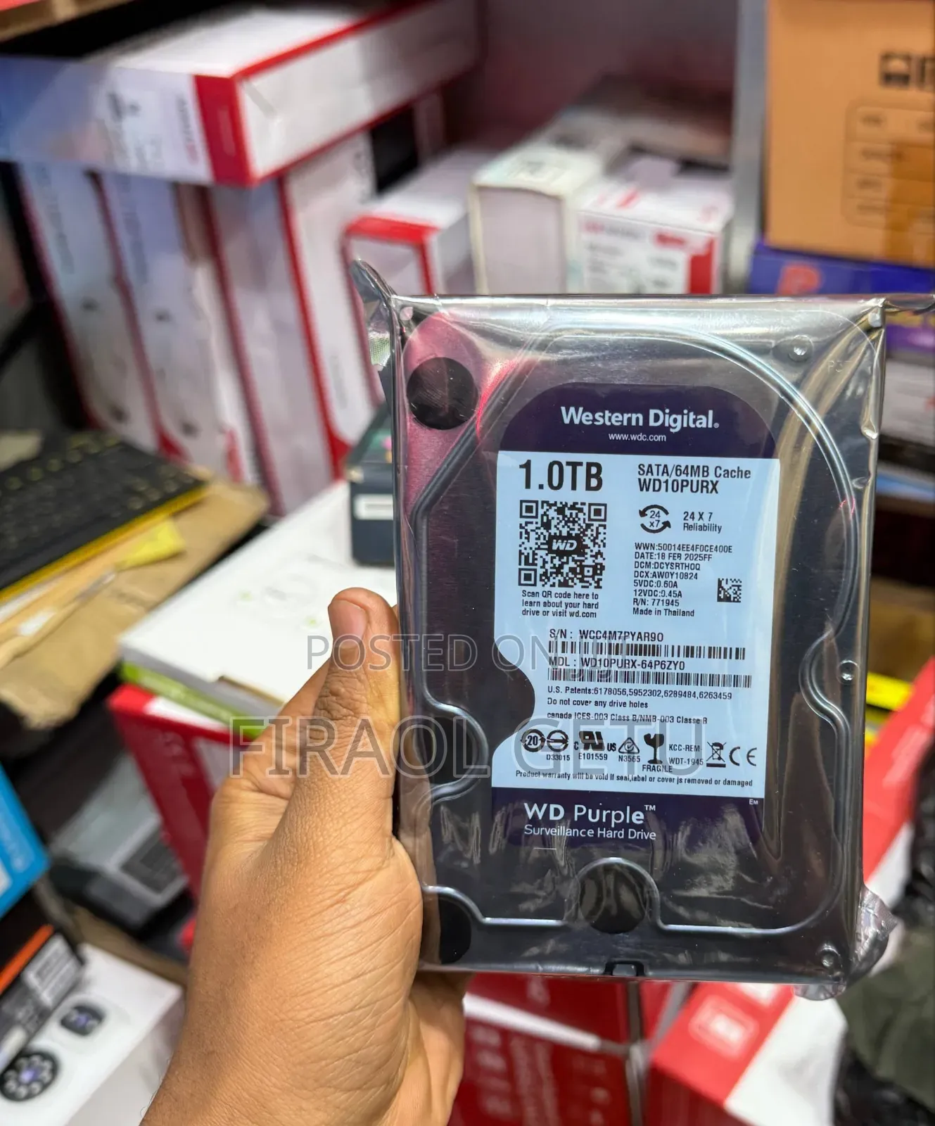 1tb Hikvision Surveillance Hard Disk in Bole - Computer Hardware ...