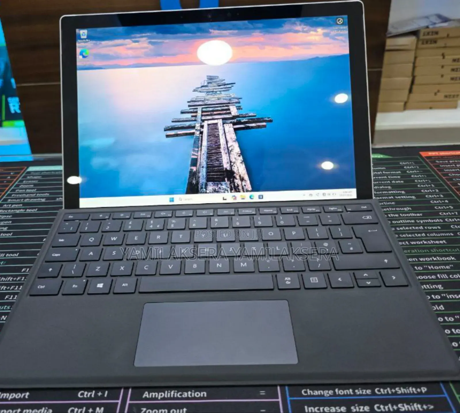 New Laptop Microsoft Surface Pro 7 16GB Intel Core I5 SSD 256GB in Bole ...