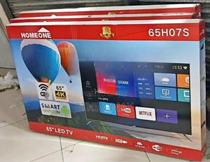 Homeone Tv 65" Smart Android Tv New High Definition in Addis Ketema ...