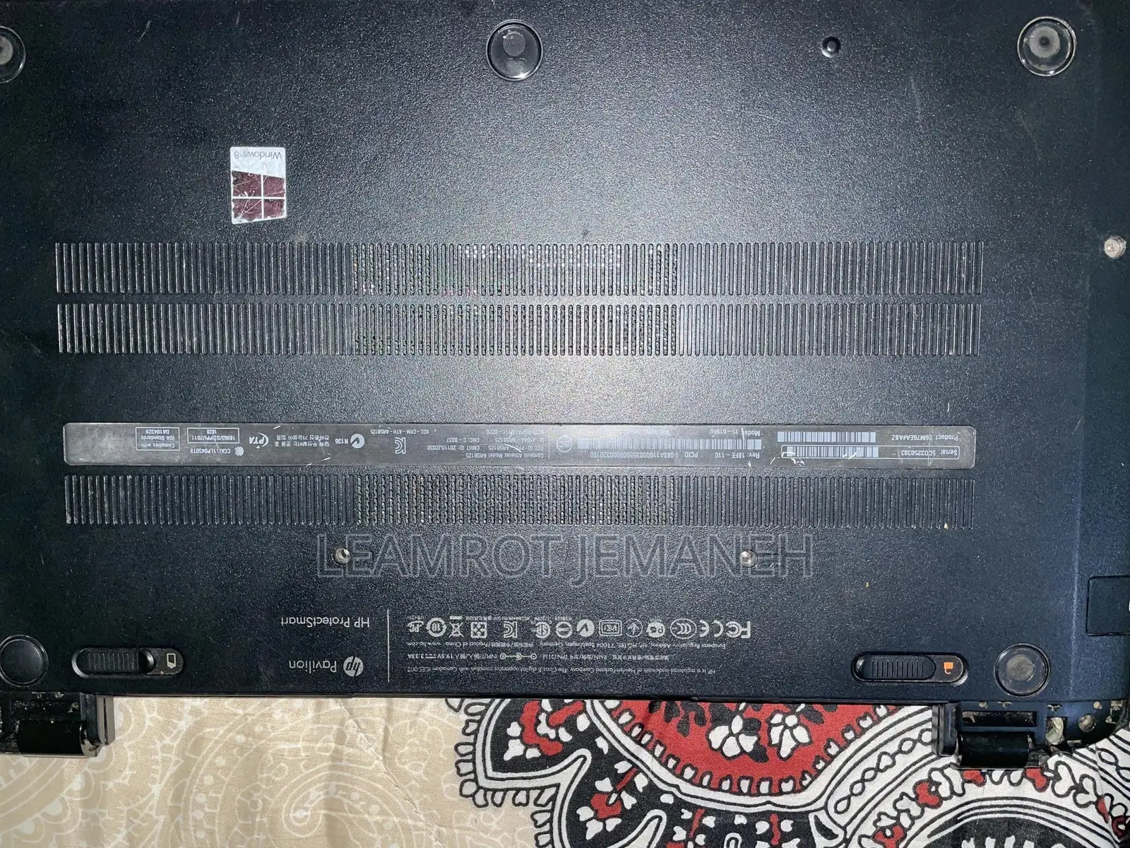 Laptop HP Pavilion 15 8GB Intel Core I5 HDD+SSD 256GB in Addis Ketema ...