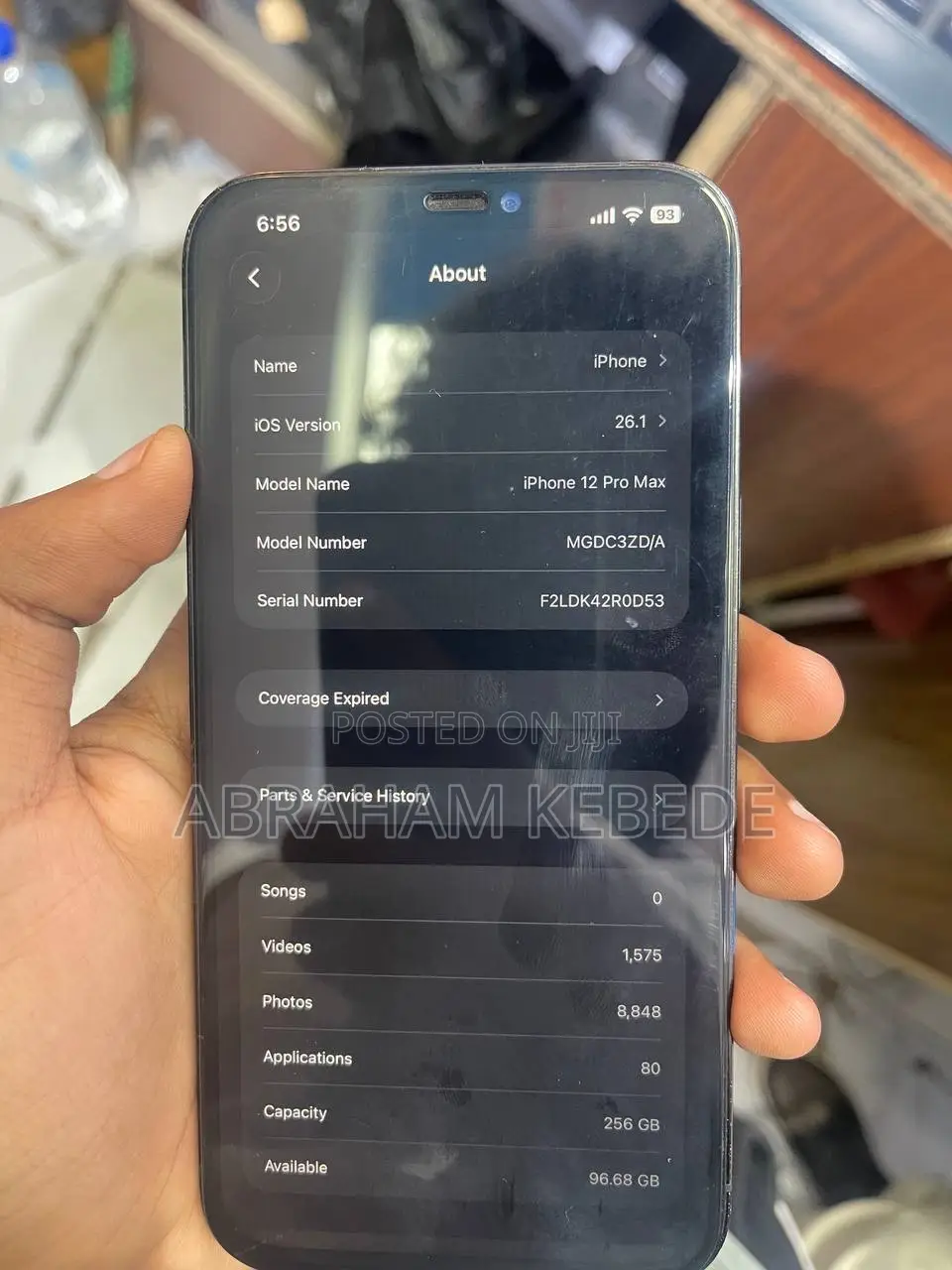 Apple iPhone 12 Pro Max 256 GB Blue in Arada - Mobile Phones, Abraham ...