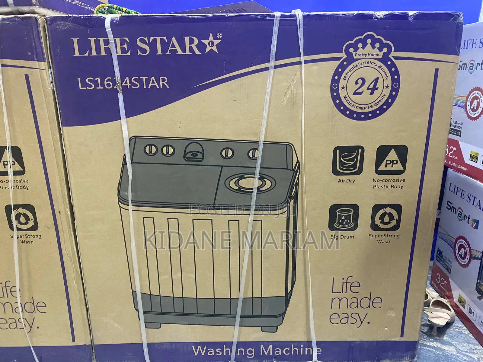 Life Star 16kg Manual Twin Tub Washing Machine in Addis Ketema - Home ...