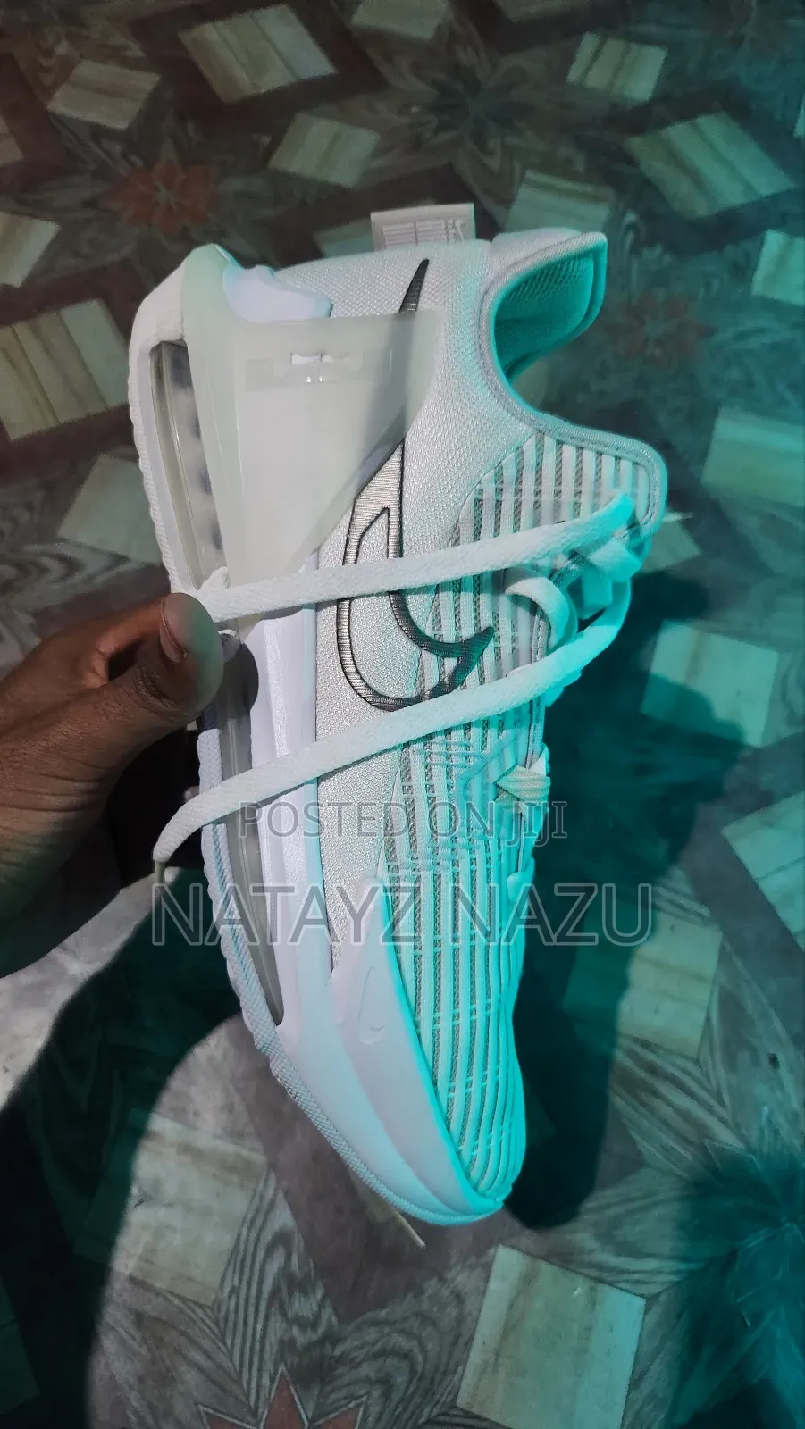 Nike Lebron Witness 6 Basketball Shoe in a White Colorway in Adama ...
