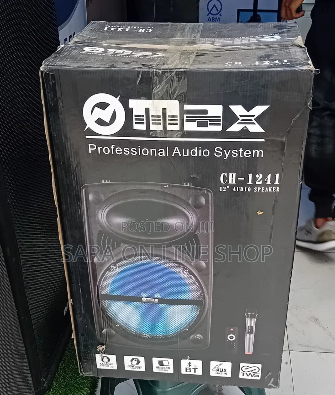 Max 12inch New Model Speaker 5year Real Warranty in Addis Ketema ...