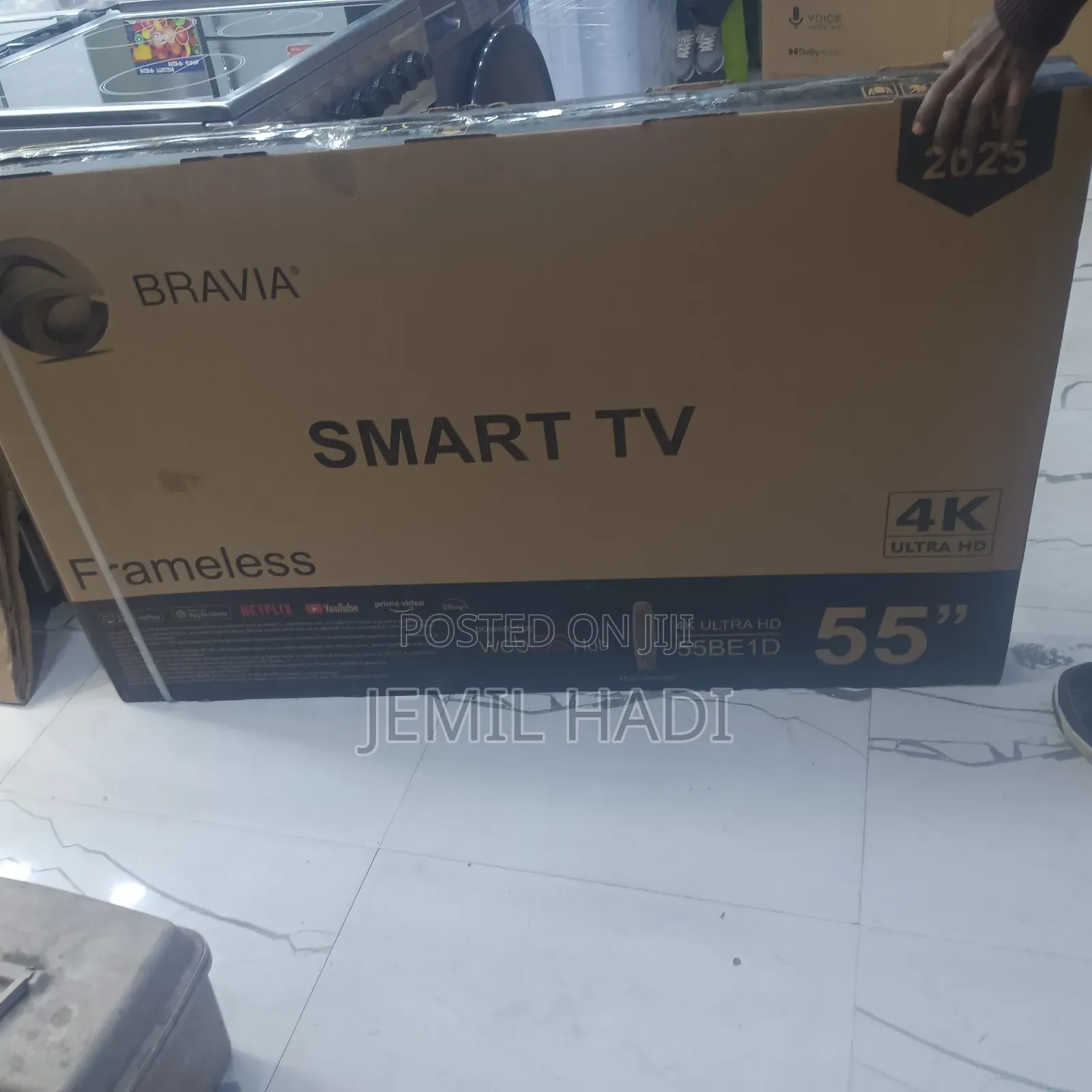 Bravia Smart Qled Tv 55 Framless 2025 in Addis Ketema - TV & DVD ...