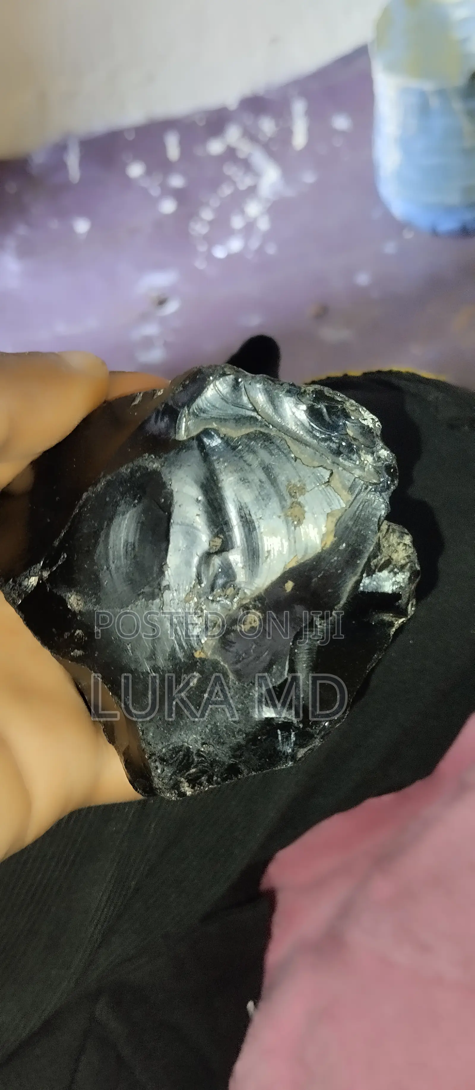 150g Natural Obsidian Raw Stone – Raw Obsidian Rock From Ethiopia in ...