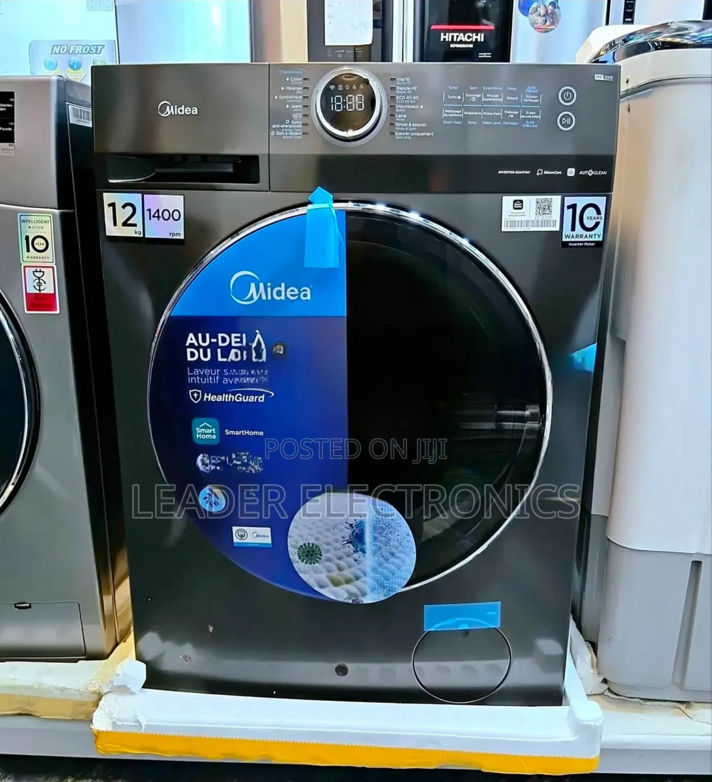 Midea 12kg Full Automatic Washing Machine – Powerful Cleaning, Smart in ...