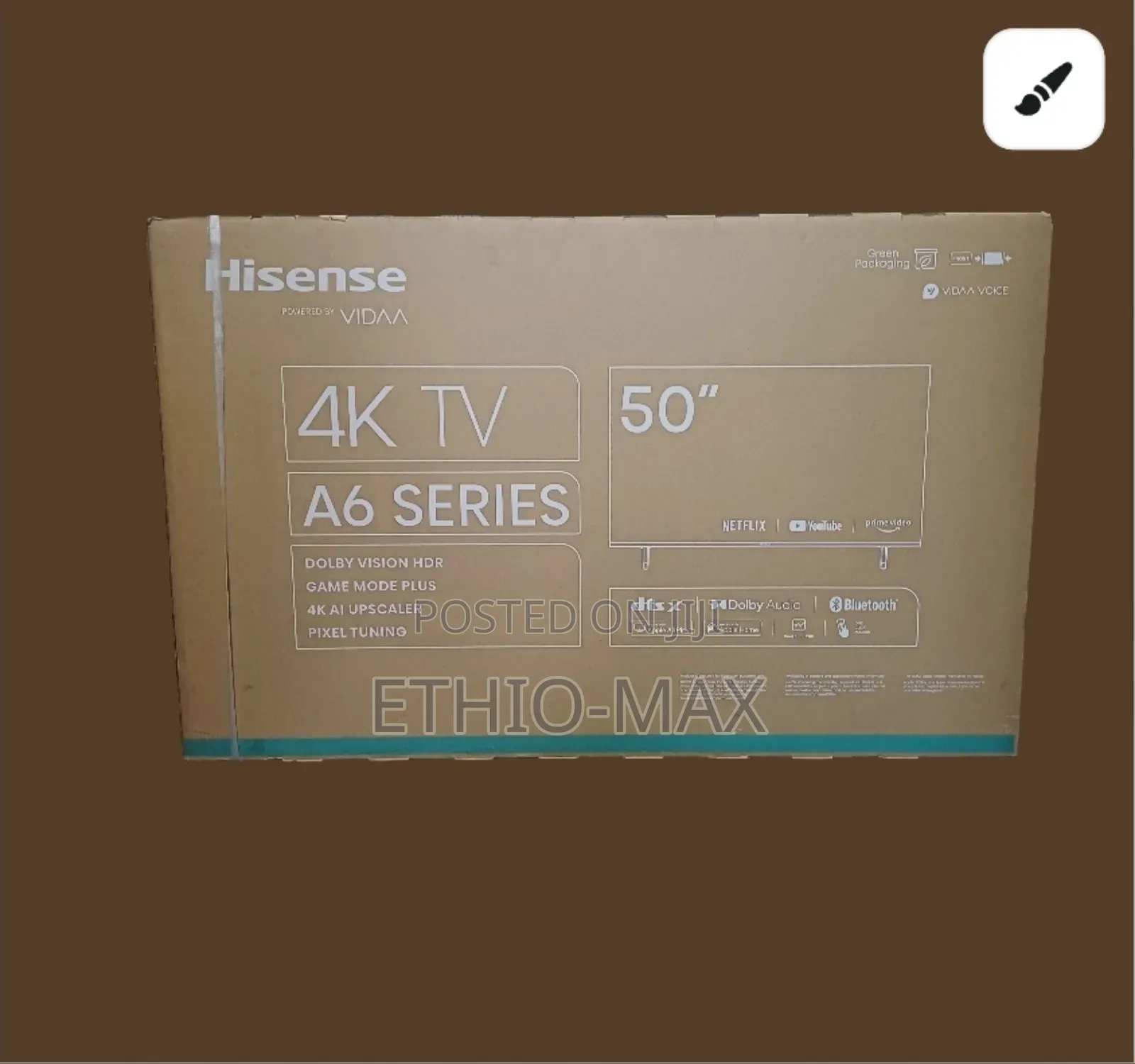 Hisense 50” Smart Tv – Original | Clear Picture | Big Screen in Addis ...