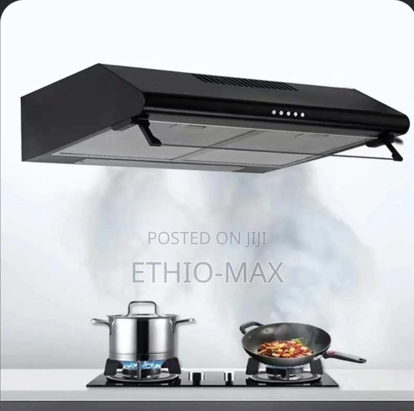 Deluxe Range Hood 60×60 – Original | Strong Suction | Modern Design in ...