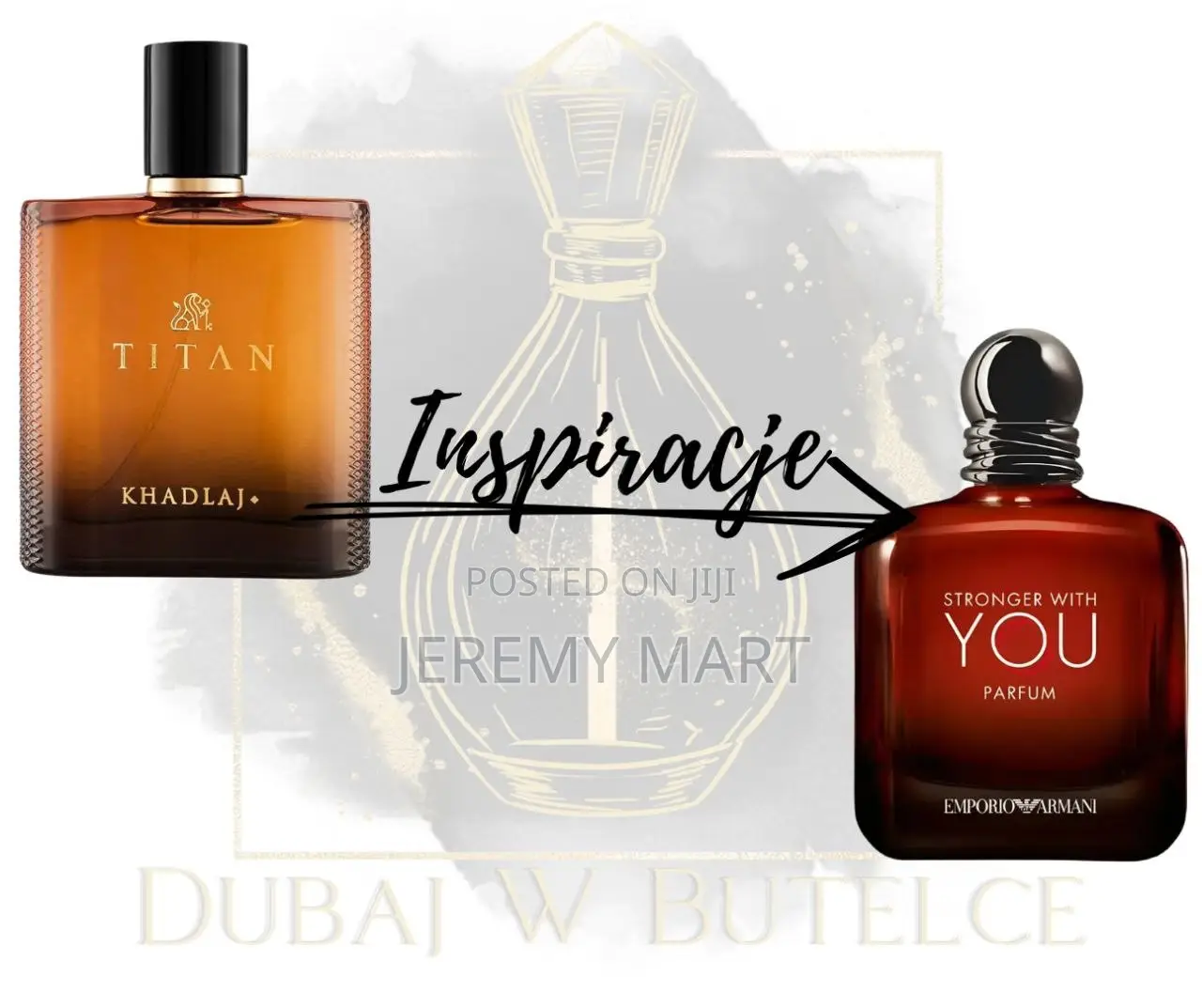 Khadlaj Titan Stronger With You Parfum Dupe for Men in Bole ...