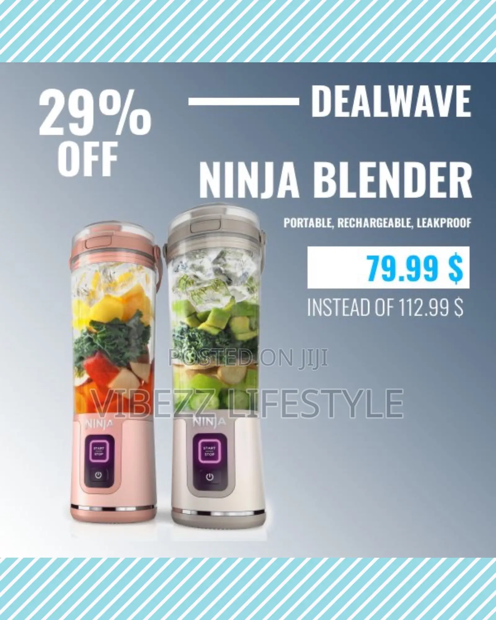 Ninja Blast Portable Blender in Lideta - Kitchen Appliances, Konjo Mart ...
