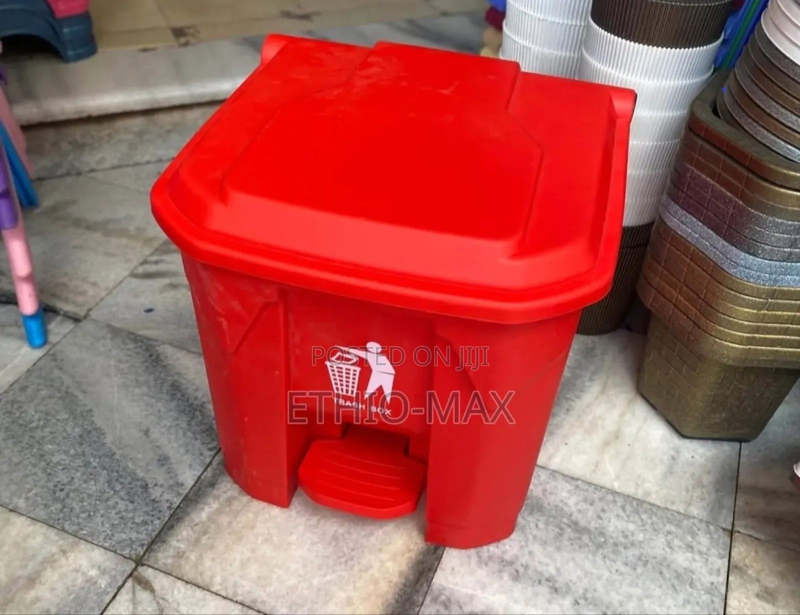 50 Liter Trash Box – Extra Large | Strong Body | Commercial Use in ...