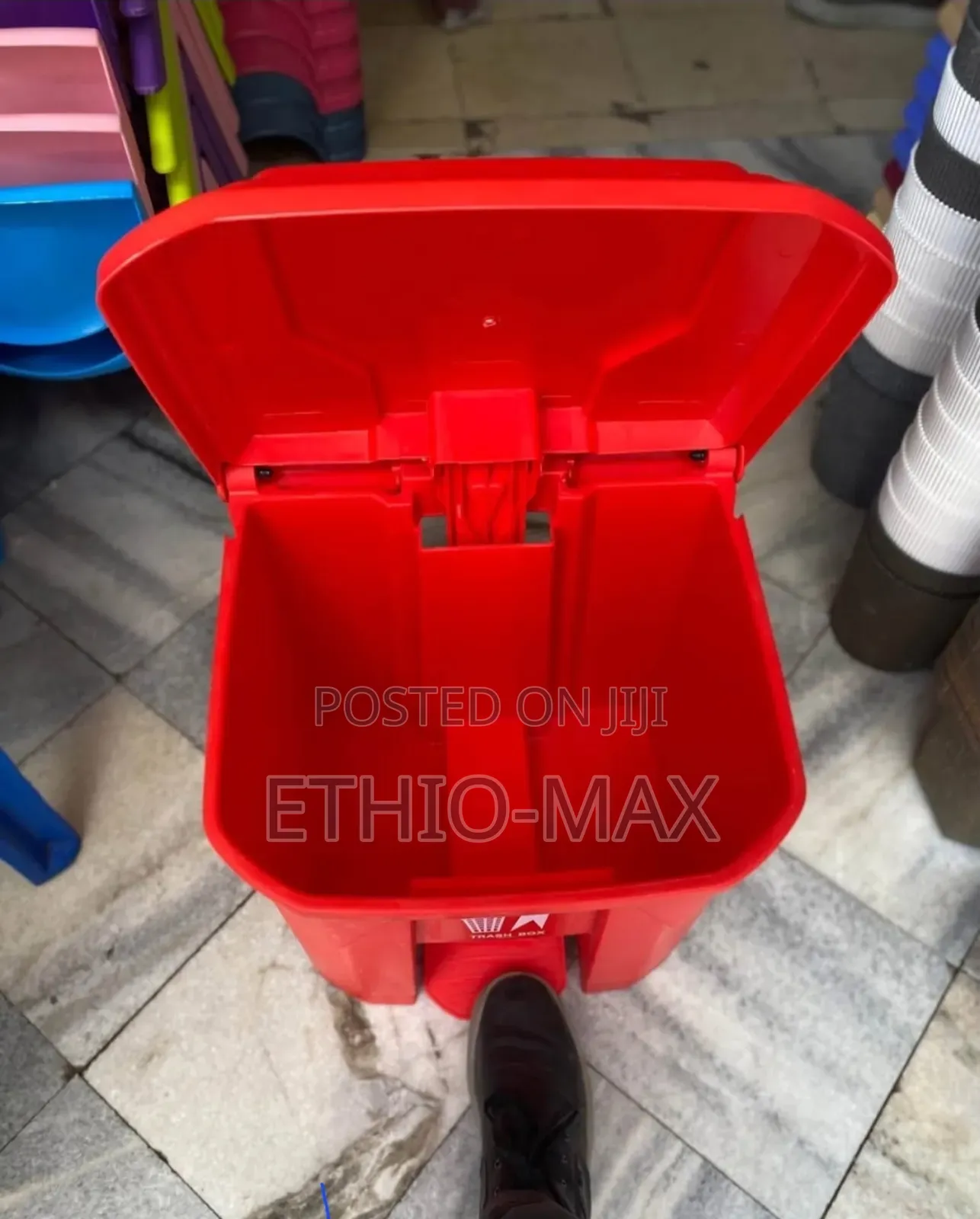 50 Liter Trash Box – Extra Large | Strong Body | Commercial Use in ...