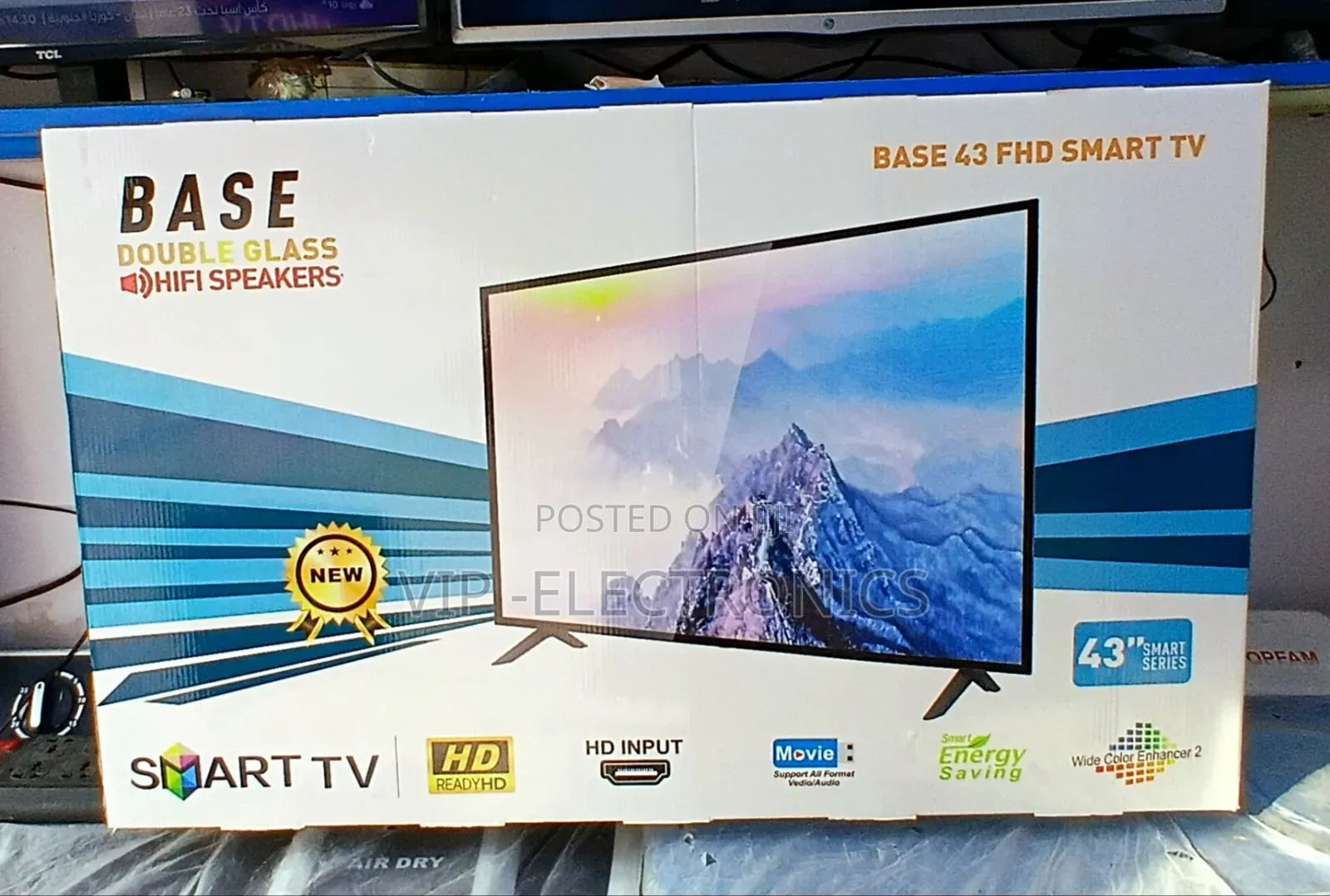 Base 43 Inch Tv Smart Android New 2025 Model in Addis Ketema - TV & DVD ...