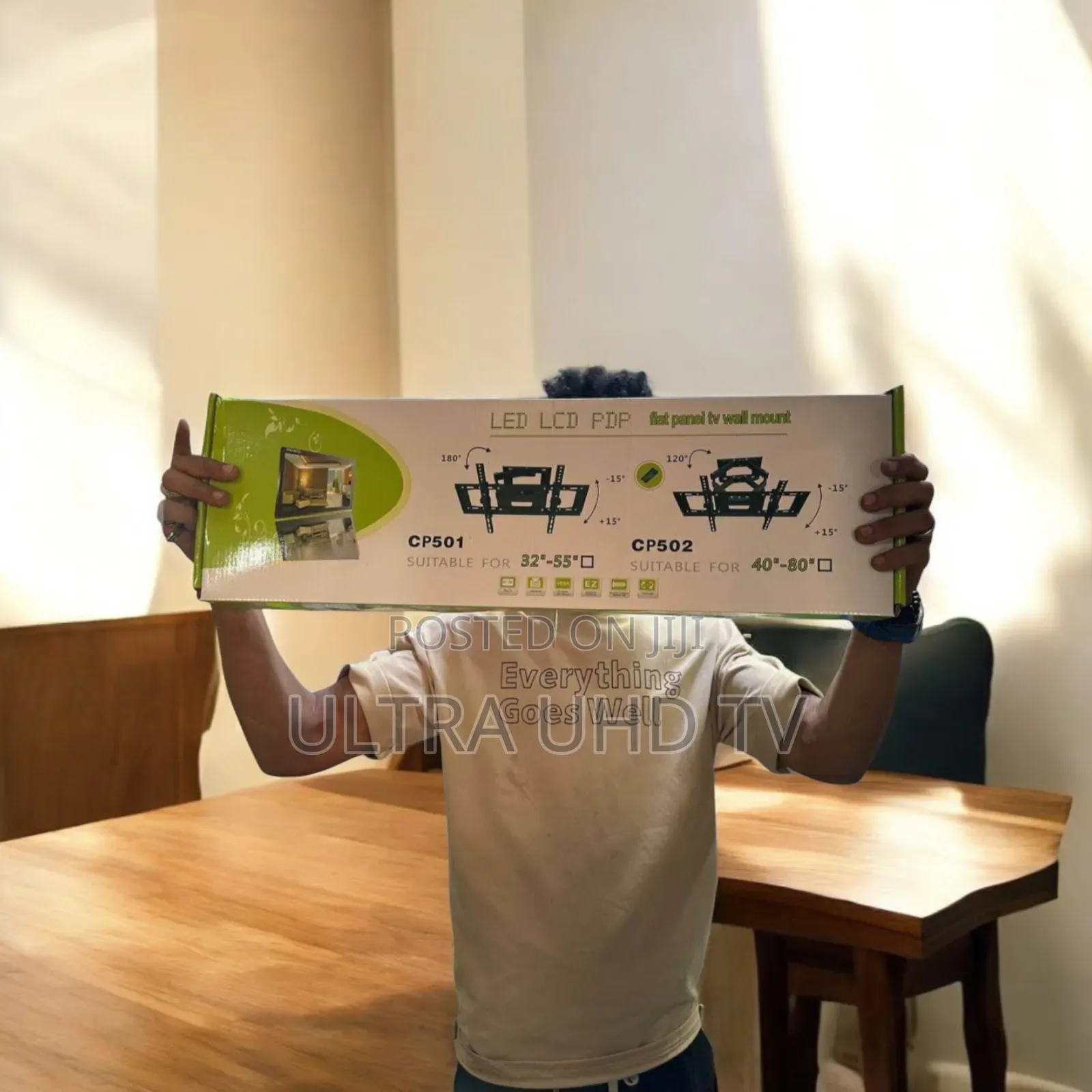 Wall Mount Cp501suitable for 32"–55" Flat for 40"–80" Flat Panel Tvs ...