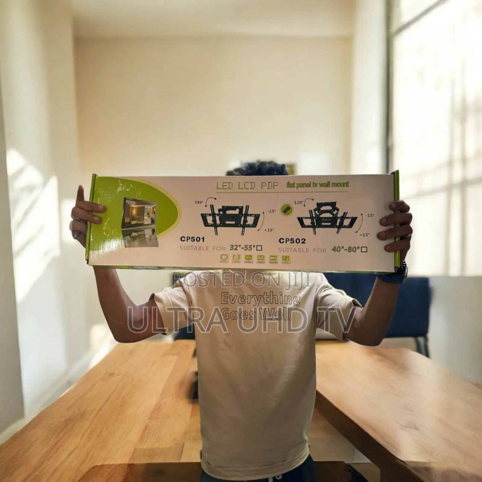 Wall Mount Cp501suitable for 32"–55" Flat for 40"–80" Flat Panel Tvs ...