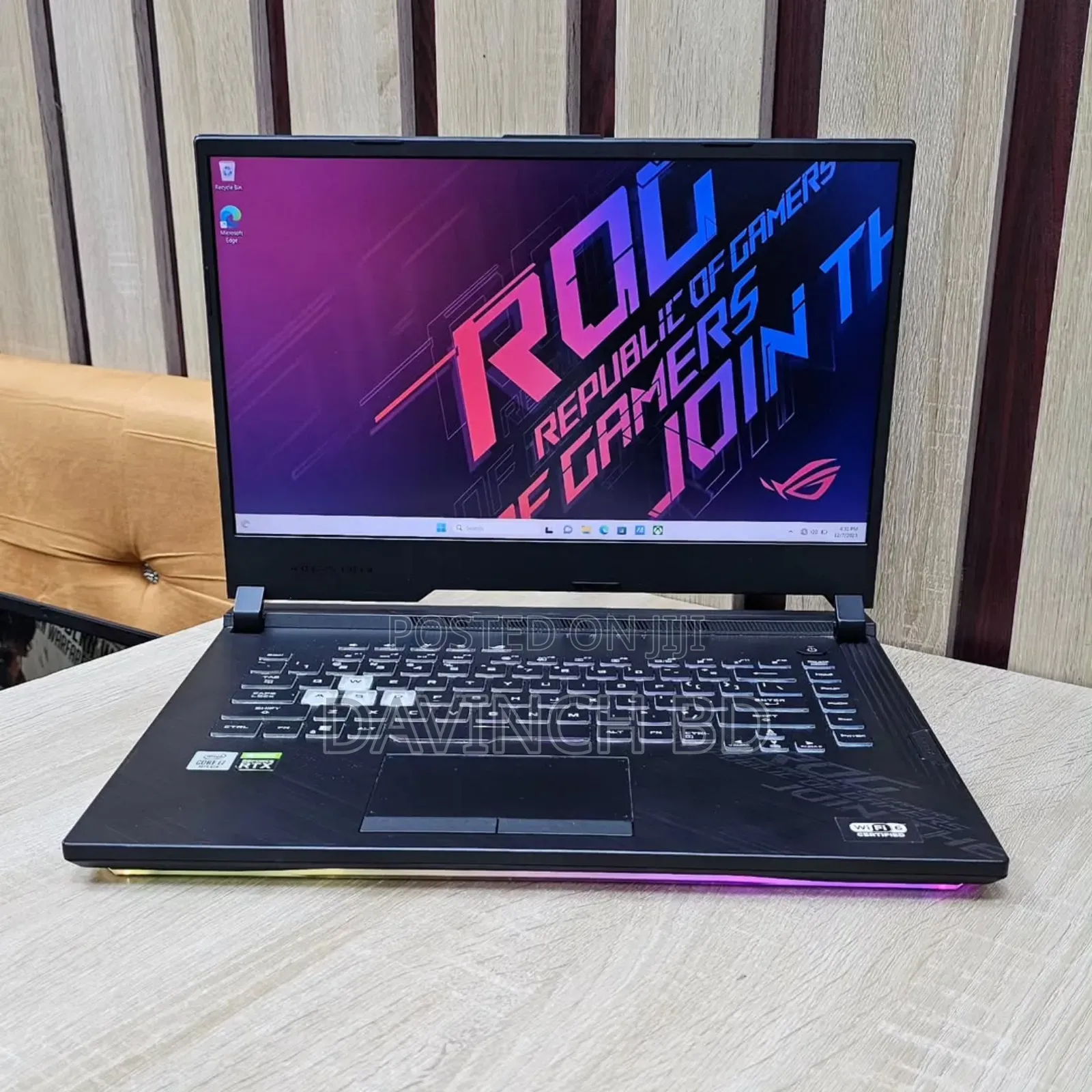 Laptop Asus ROG Strix G16 G614 16GB Intel Core I7 SSD 512GB in Bole ...