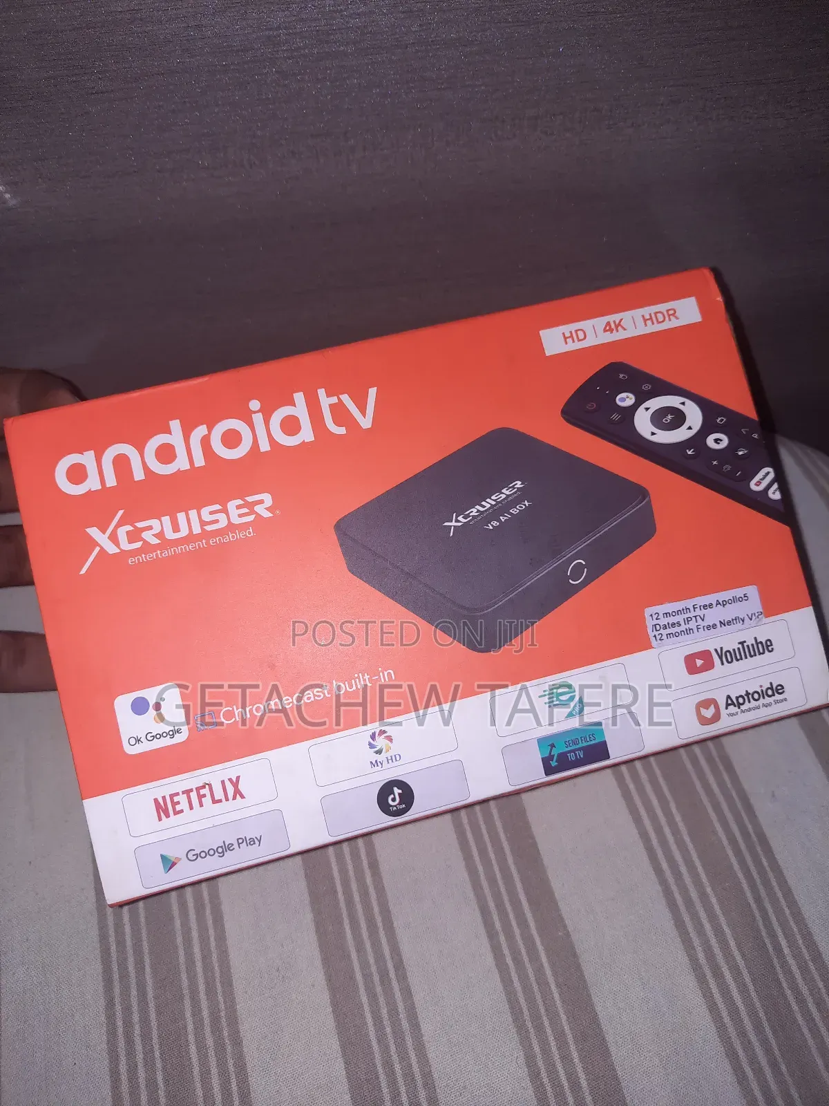 Xcruiser V8 Al Android Box 256gb 8gb in Bahir Dar - TV & DVD Equipment ...