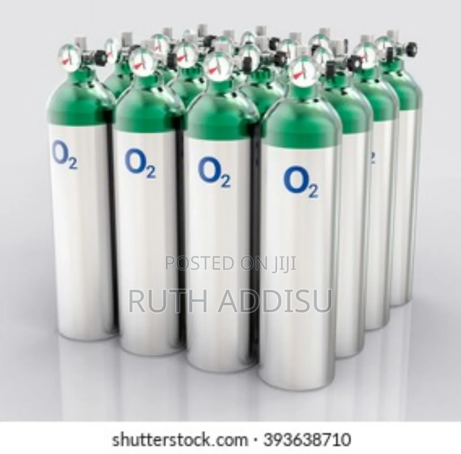 Oxygen Cylinder Tank Brand New With Gauge and All Liters Available in ...