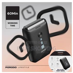Sleek Powerful: Porodo Dual-Blade Pocket Shaver in Gullele - Tools ...