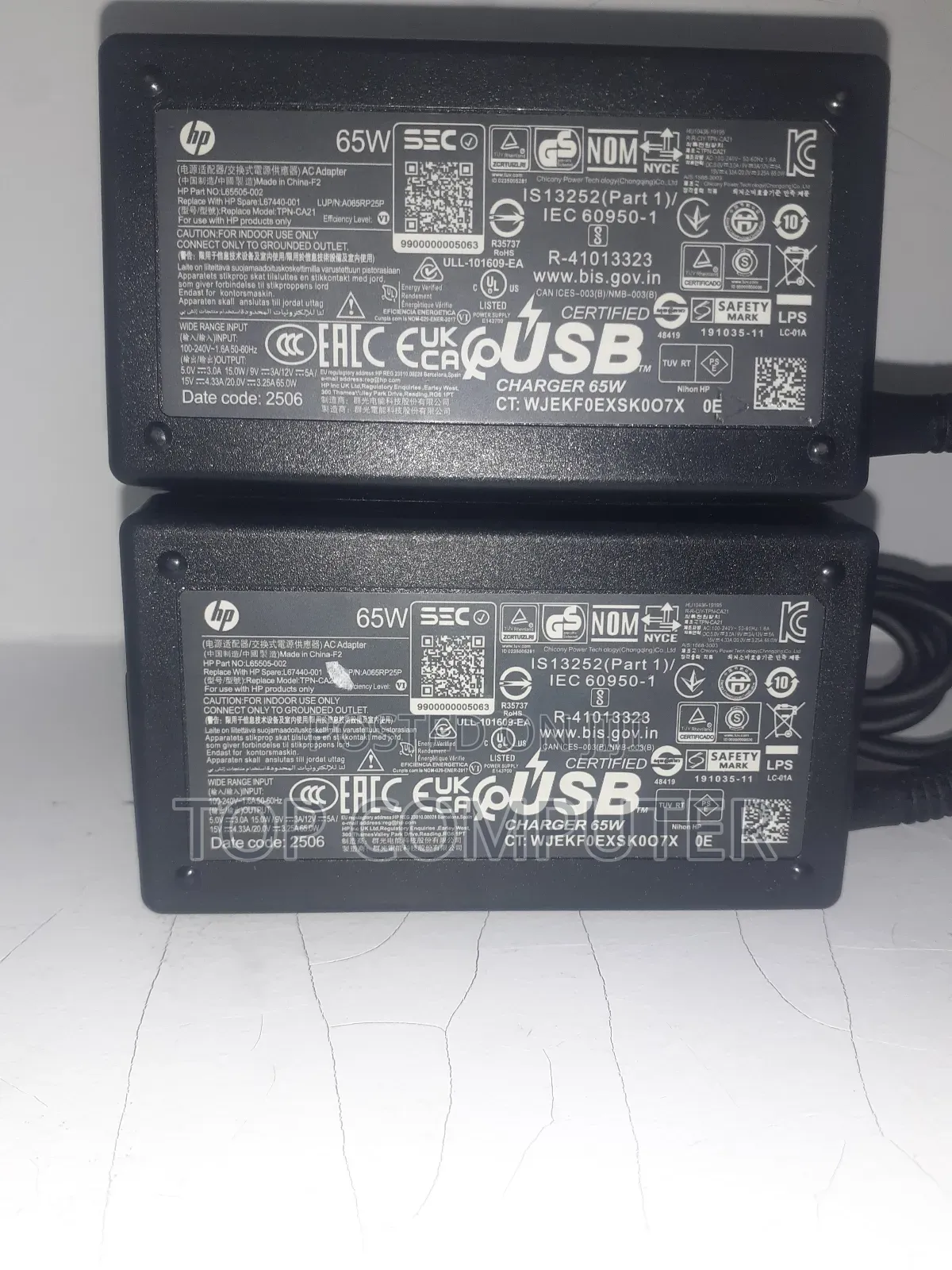 Hp 65w Type C Charger in Bole - Computer Accessories , Top Computers ...