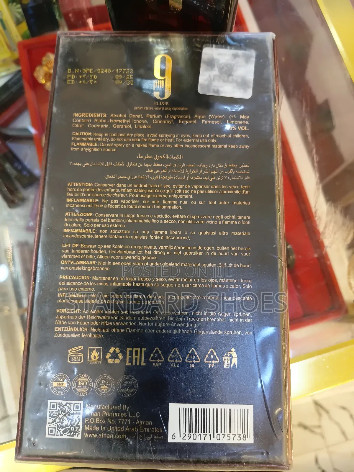 Afnan 9pm Elixir in Addis Ketema - Fragrances, Standard Store | Jiji.com.et