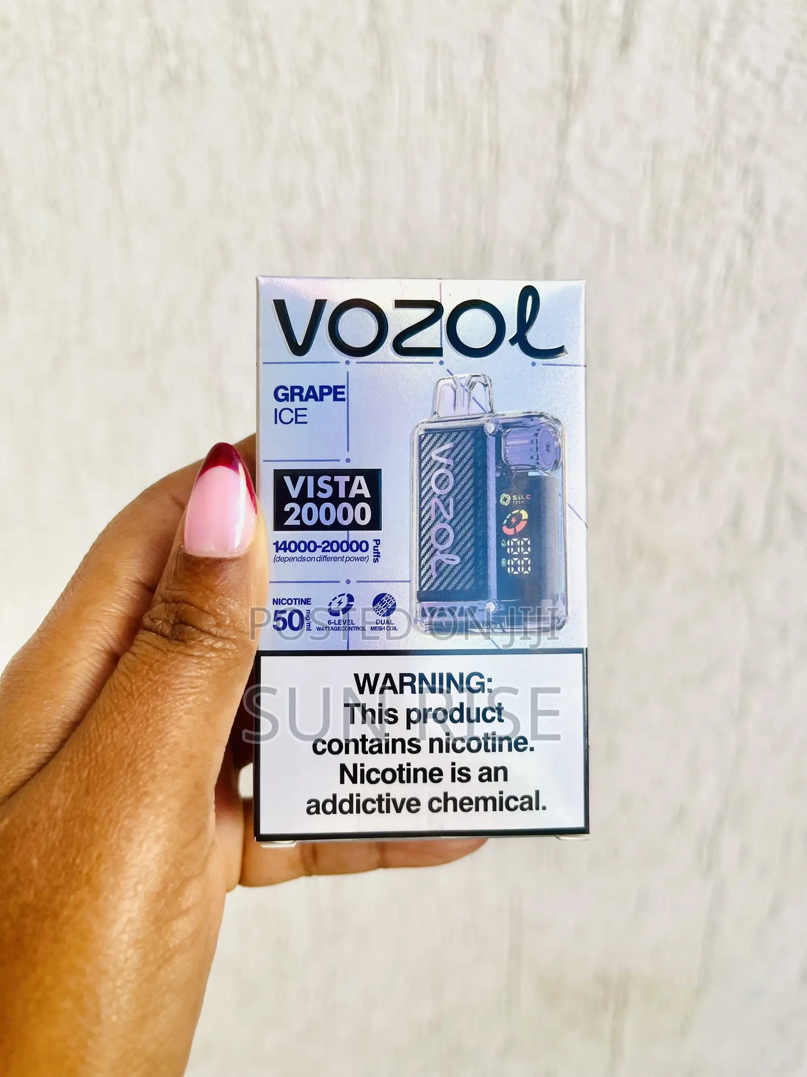 Vozol Vista 20000 Puff Grape Ice Flavor In Addis in Bole - Smoking ...