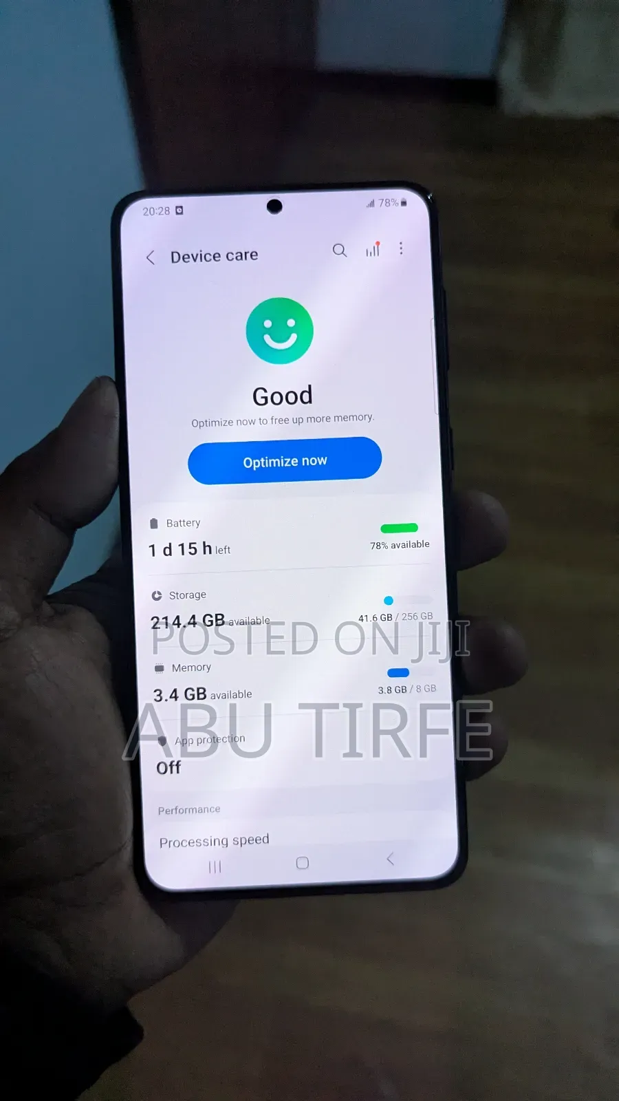 New Samsung Galaxy S21+ 5G 128 GB Black in Arada - Mobile Phones, Abu ...