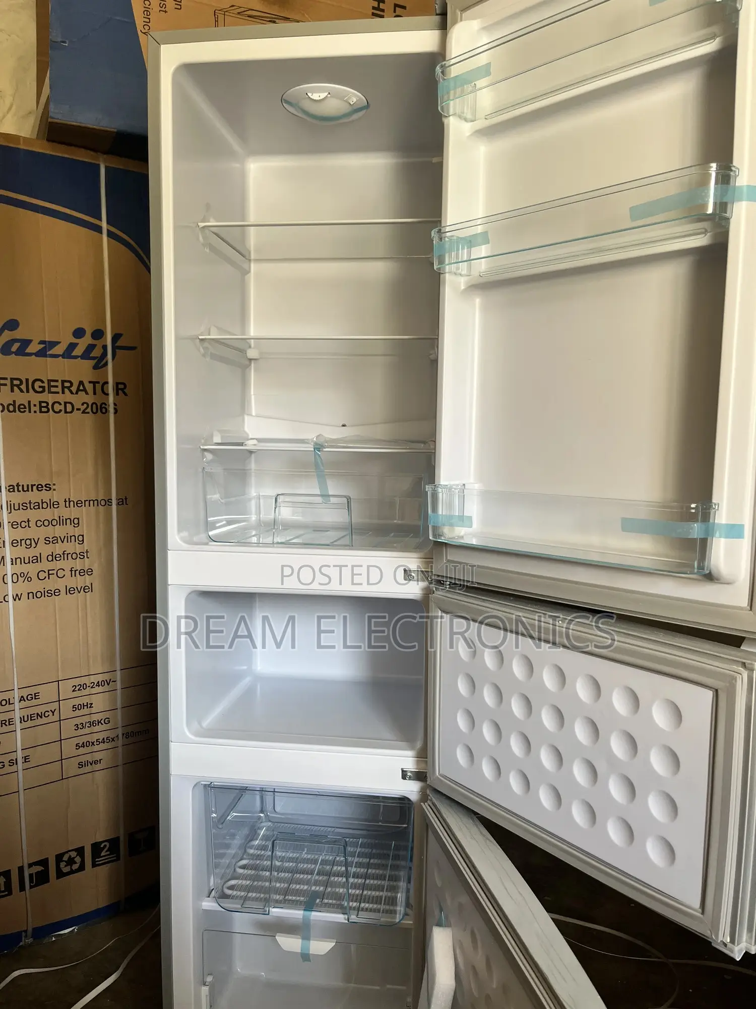 Naziit 3 Door Refrigerator and Bottom Freezer in Arada - Kitchen ...