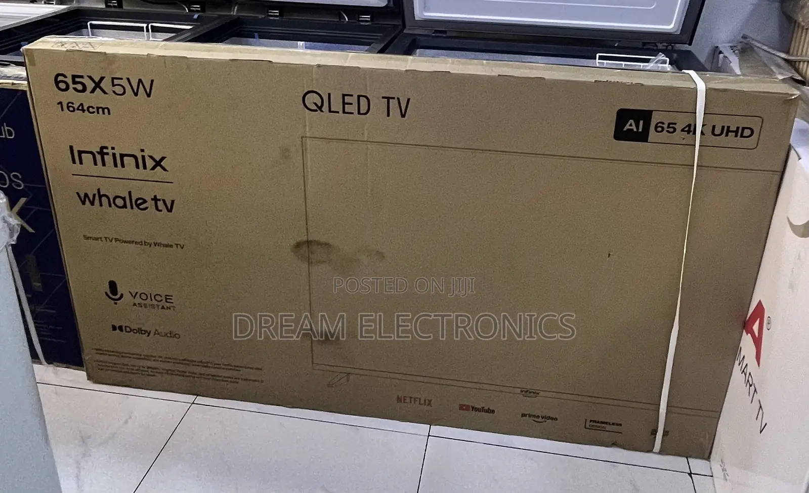 Infiniz 65”Qled Screen Frameless Uhd Television in Arada - TV & DVD ...