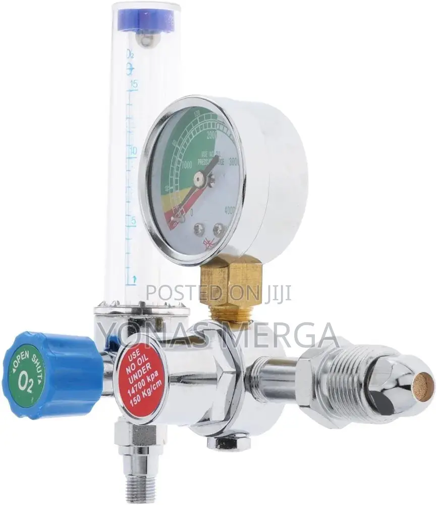 Oxygen Inhaler Pressure Reducer Regulator Flow Meter Gauge in Yeka ...