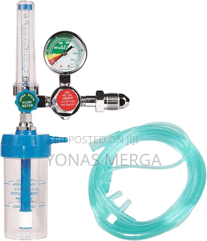 Oxygen Inhaler Pressure Reducer Regulator Flow Meter Gauge in Yeka ...