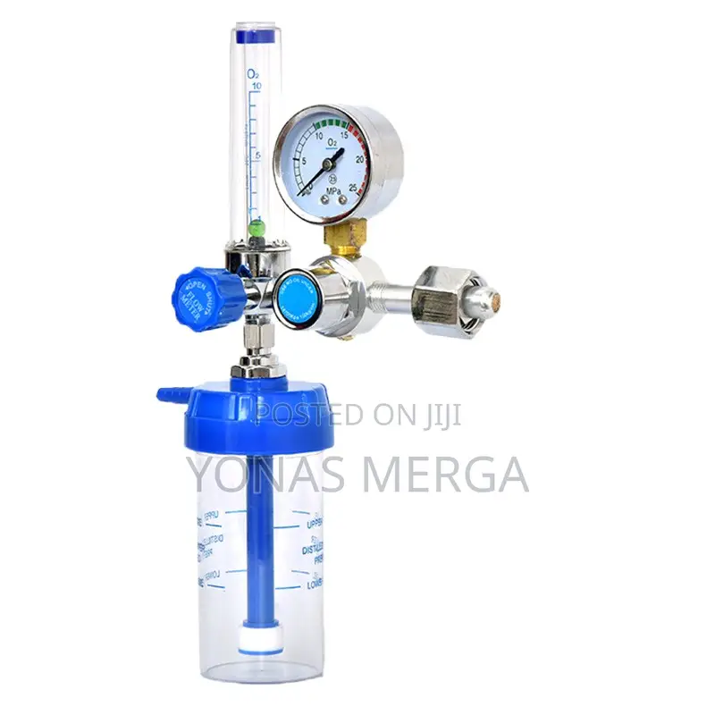 Air Flow Regulator Professional Oxygen Gas Pressure Reduce Gauge Meter ...