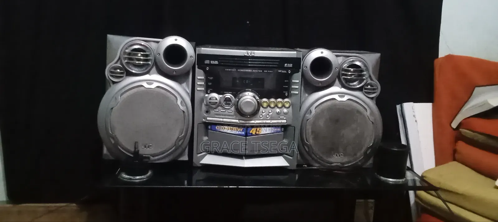 JVC Cd/Rw Plby Back 45wx2rms Compact Component System 3cd Player in ...