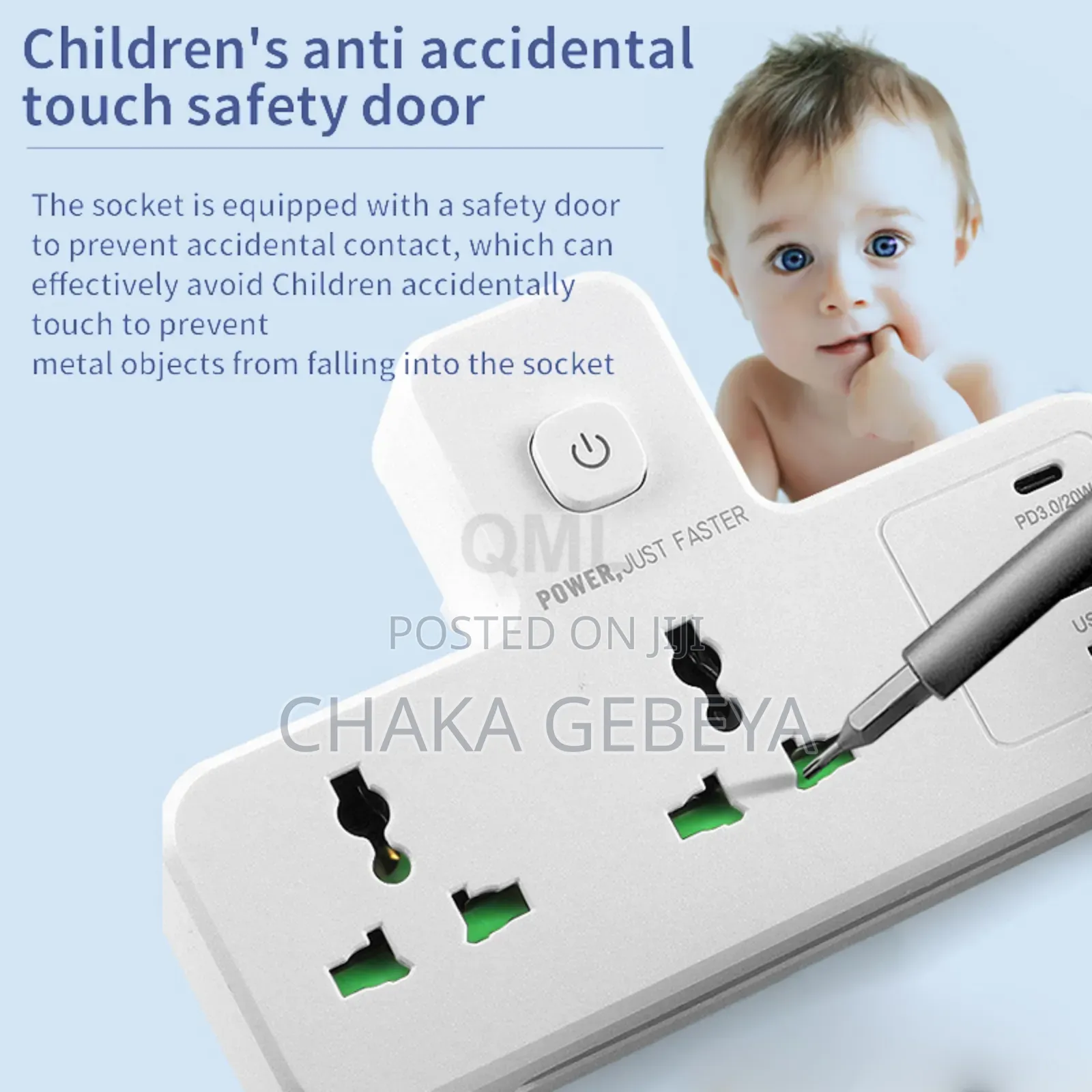 Solve Outlet Shortage - Multi Plug Socket With Fast Usb Charging in ...