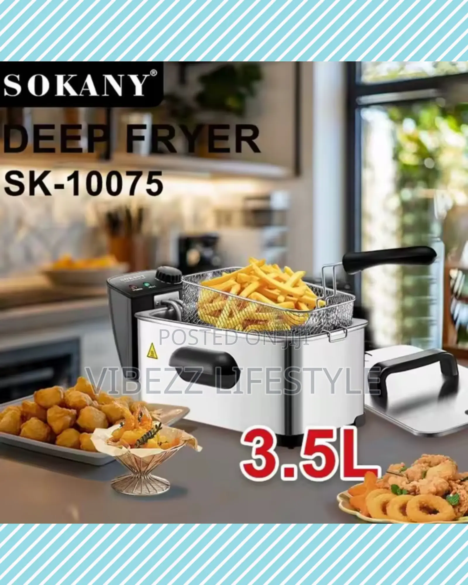 Original Sokany Fryer in Lideta - Kitchen Appliances, Konjo Mart | Jiji ...