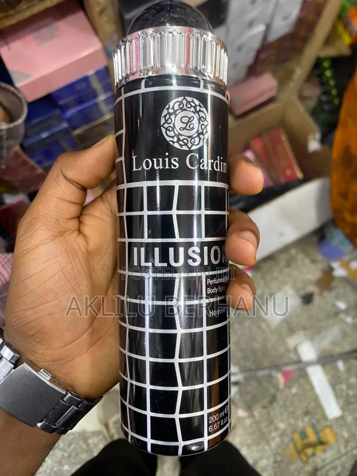 Louis Cardin Illusion Body Spray – 200ml in Lideta - Fragrances, Aklilu ...