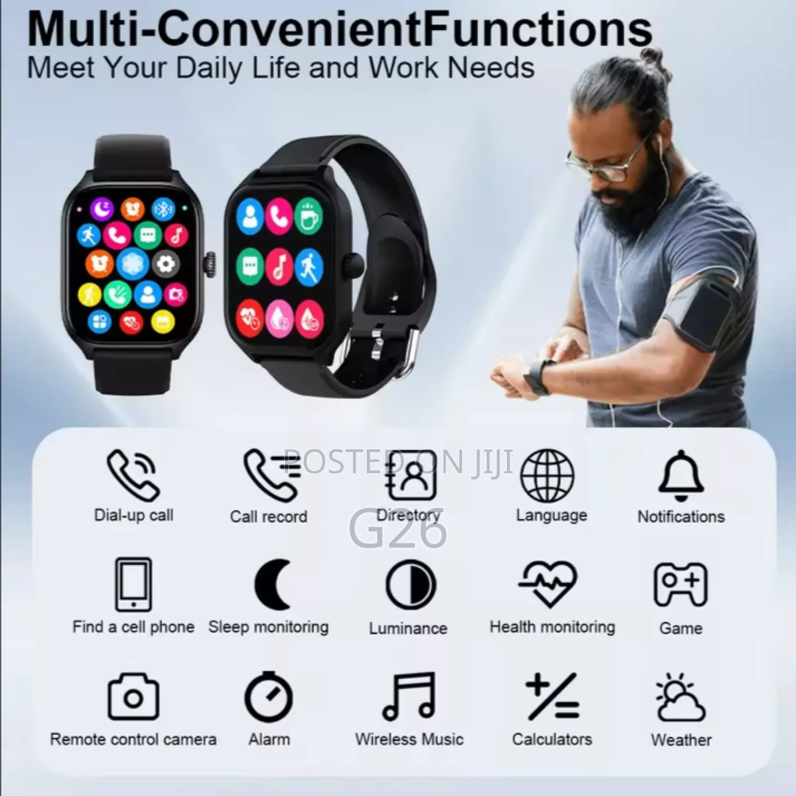 Smart Watch in Yeka - Smart Watches, Gech C | Jiji.com.et