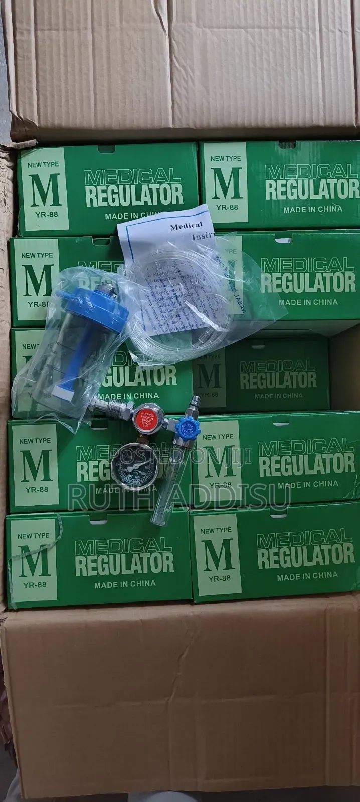 Oxygen Regulator Brand New Safe የኦክሲጅን መቆጣጠሪያ ጌጅ ወይም ሬጉሌተር ያሉበት እናደርሳለ ...